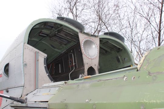 Lynx Helicopter Frame with Tail, Approx 11m long x 2.65m Tall x 1.85m Wide