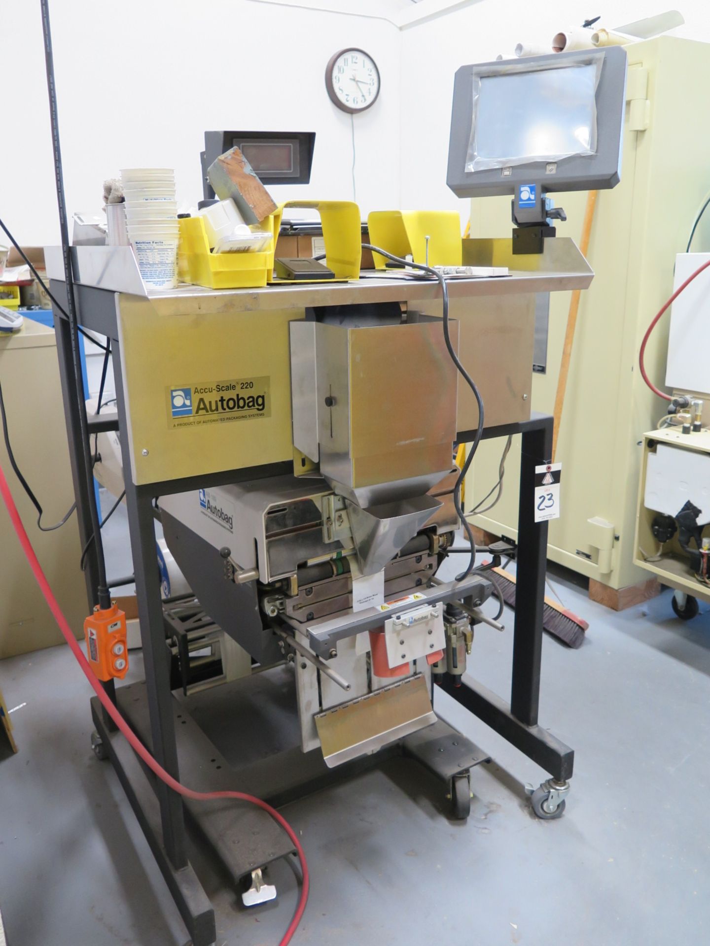 Autobag mdl. AB180 Automatic Bagging System w/ Accu-Scale mdl. AS-220 ...