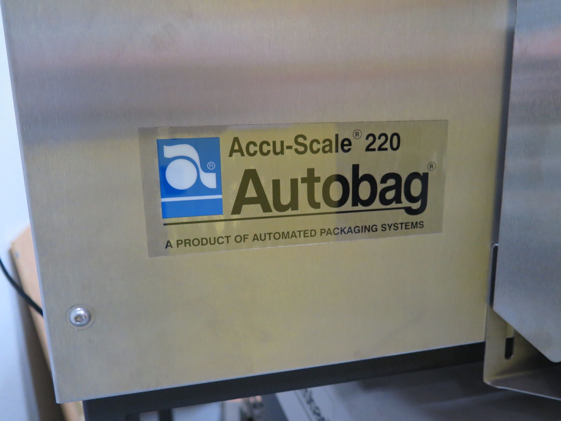 Autobag mdl. AB180 Automatic Bagging System w/ Accu-Scale mdl. AS-220 ...