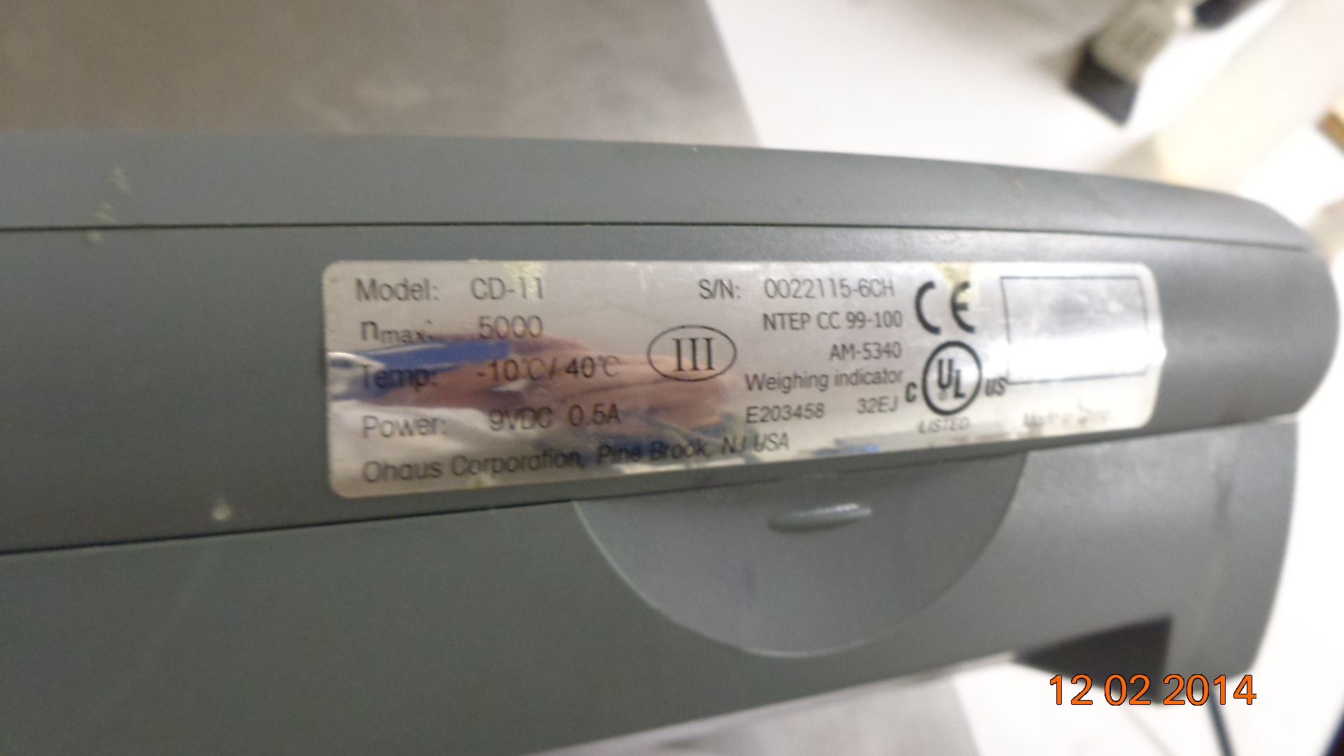 Ohaus CHAMP Stainless Steel Laboratory Scale 18" x 18" Surface, Model ...