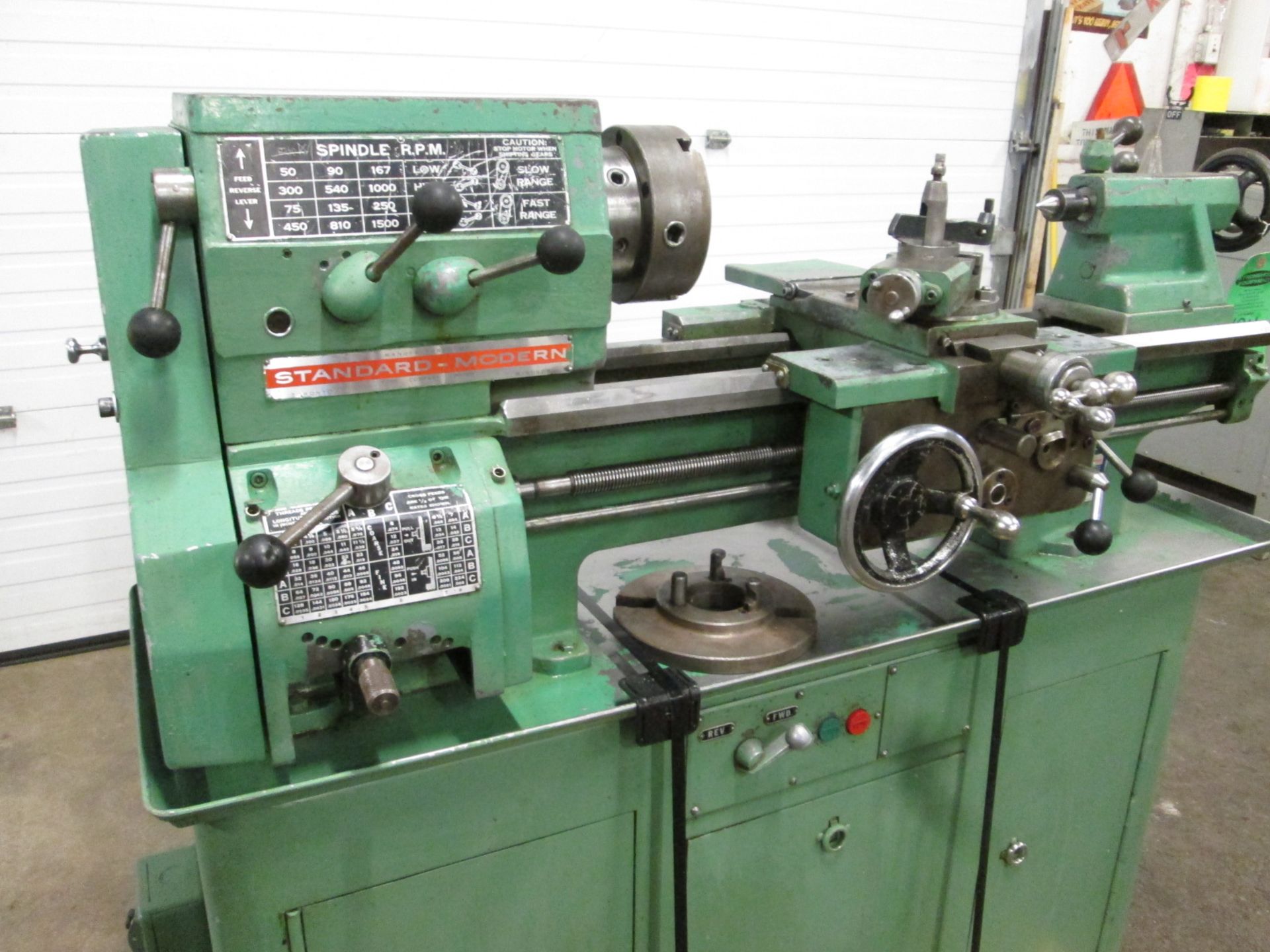 Standard Modern Engine Lathe Series 2000 - 11" Swing - 20" between ...