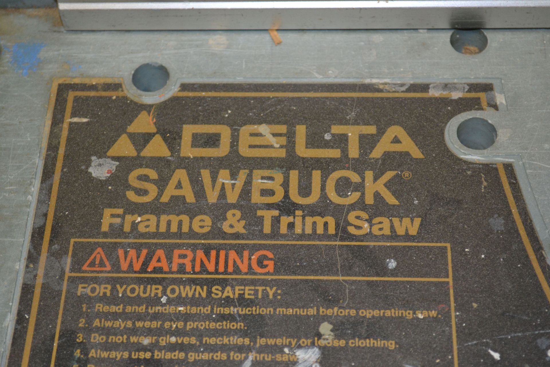Delta SAWBUCK Frame & Trim Saw