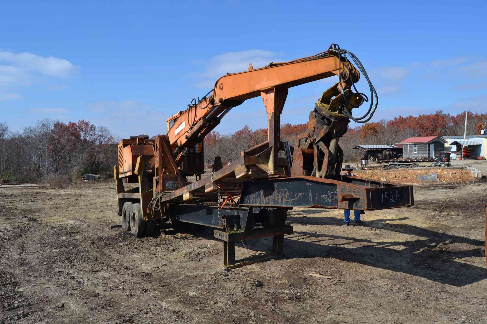 BARKO 275 KNUCKLEBOOM LOADER; W/SAW PACKAGE HOOKUP; W/CONTINUOUS ...