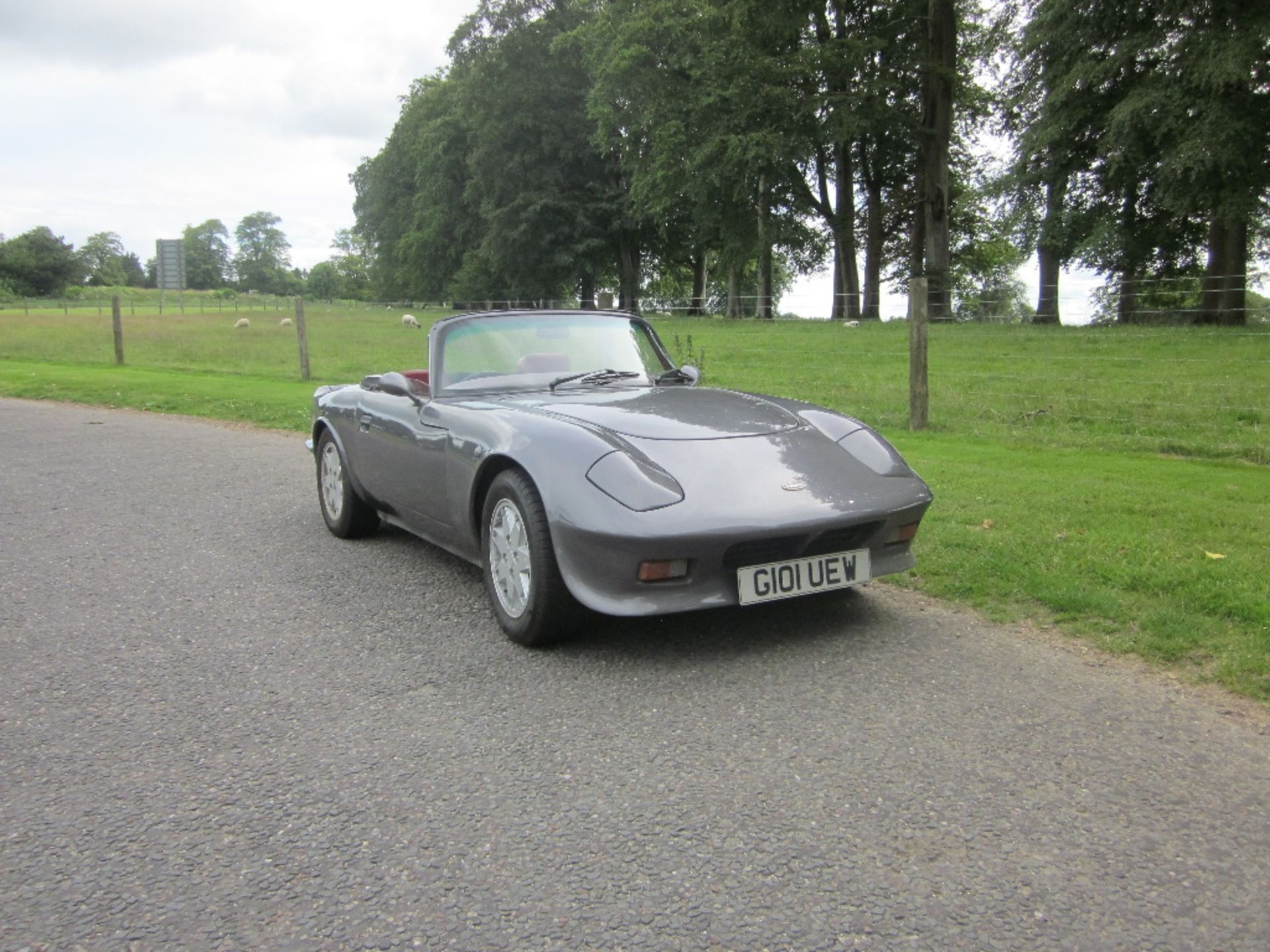 A 1990 Evante Mk I, registration number G101 UEW, gunmetal grey. The Mk ...
