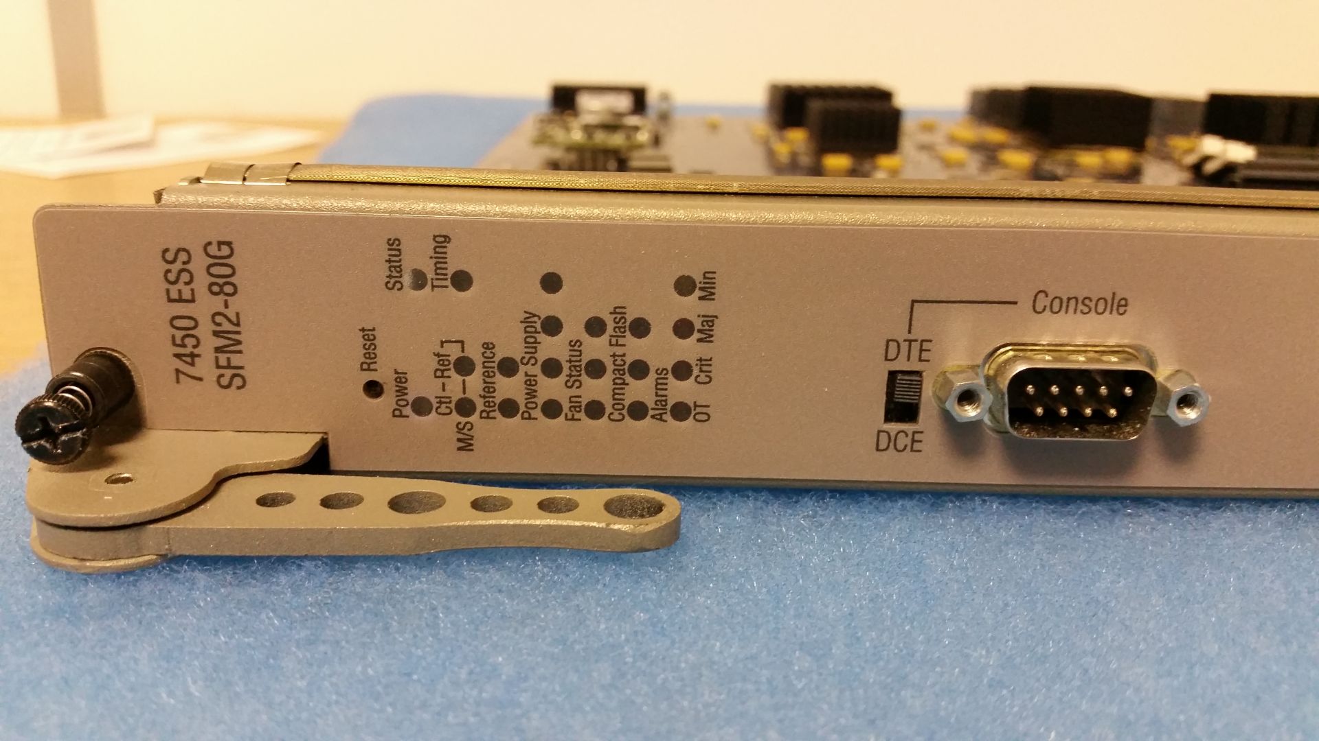 Make: Alcatel-Lucent Model: Alcatel 7450 ESS SFM2-80GAppraisal: Taking ...