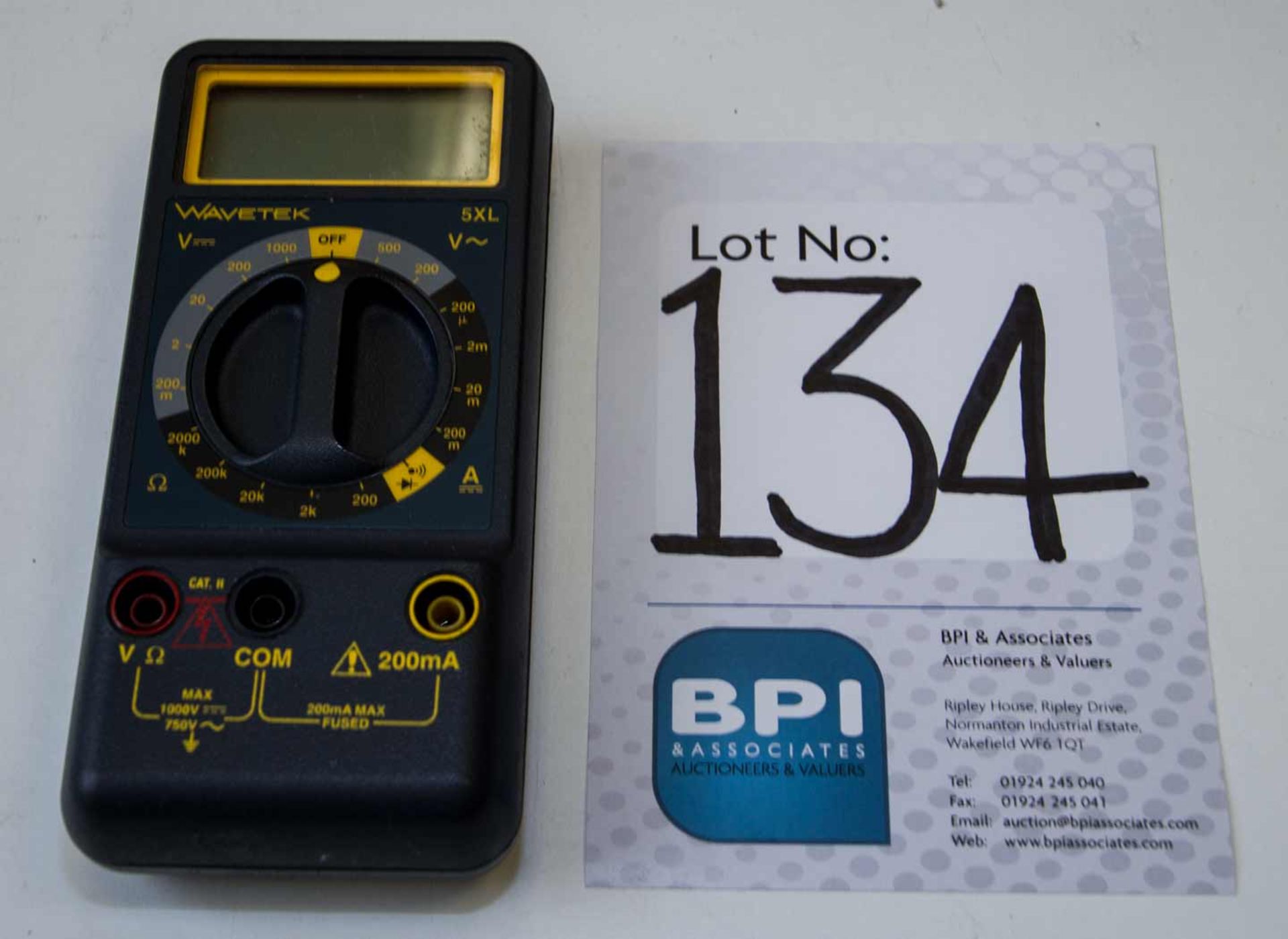 WAVETEK 5XL Pocket Digital Multimeter Appraisal: Used Serial No ...