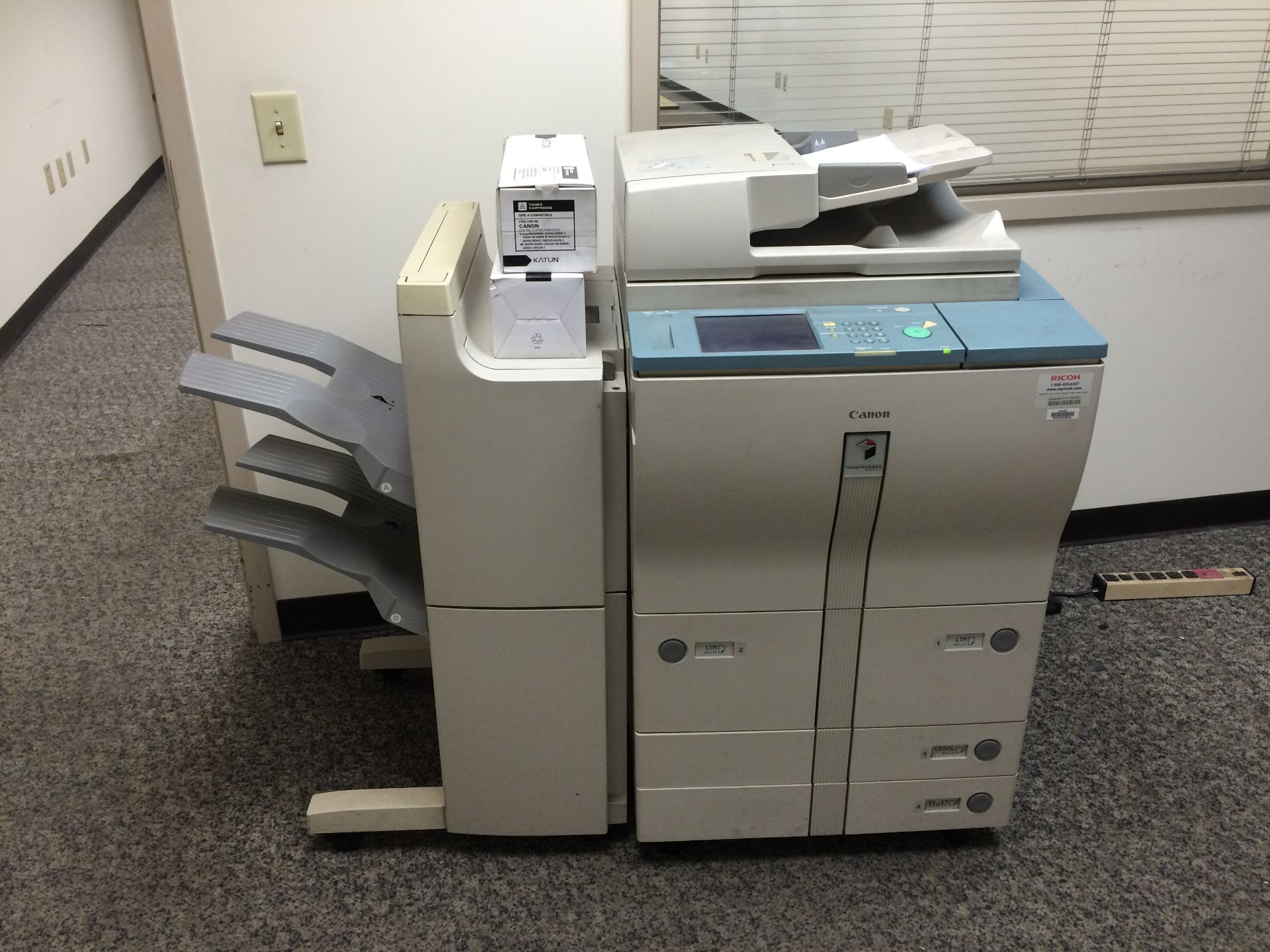 CANON IMAGERUNNER 5020 i MODEL # DADF-D1 PRINTER