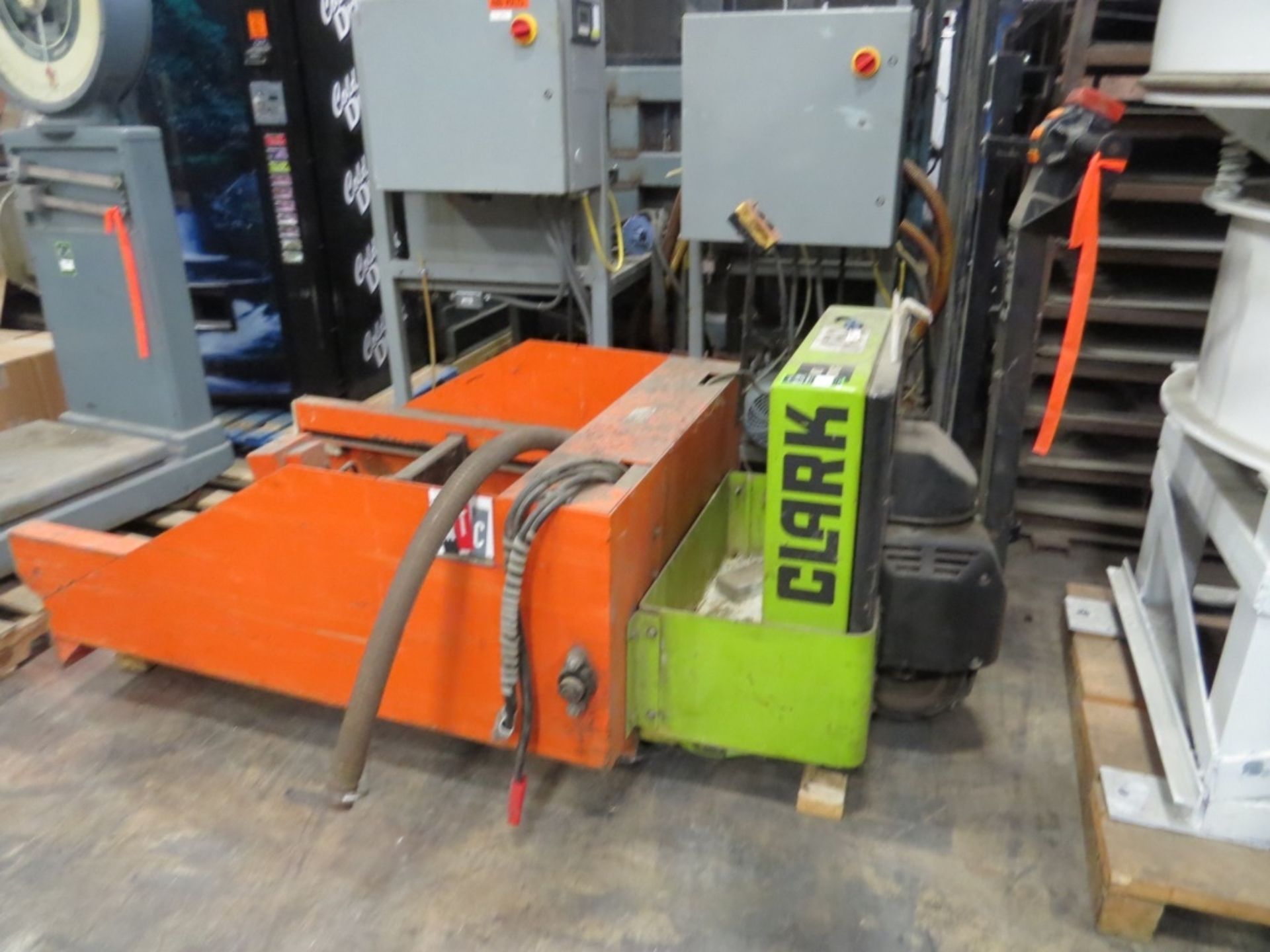 Clark Lift Truck Battery Changer- Model - wp40 Type - E Serial - wp40 ...