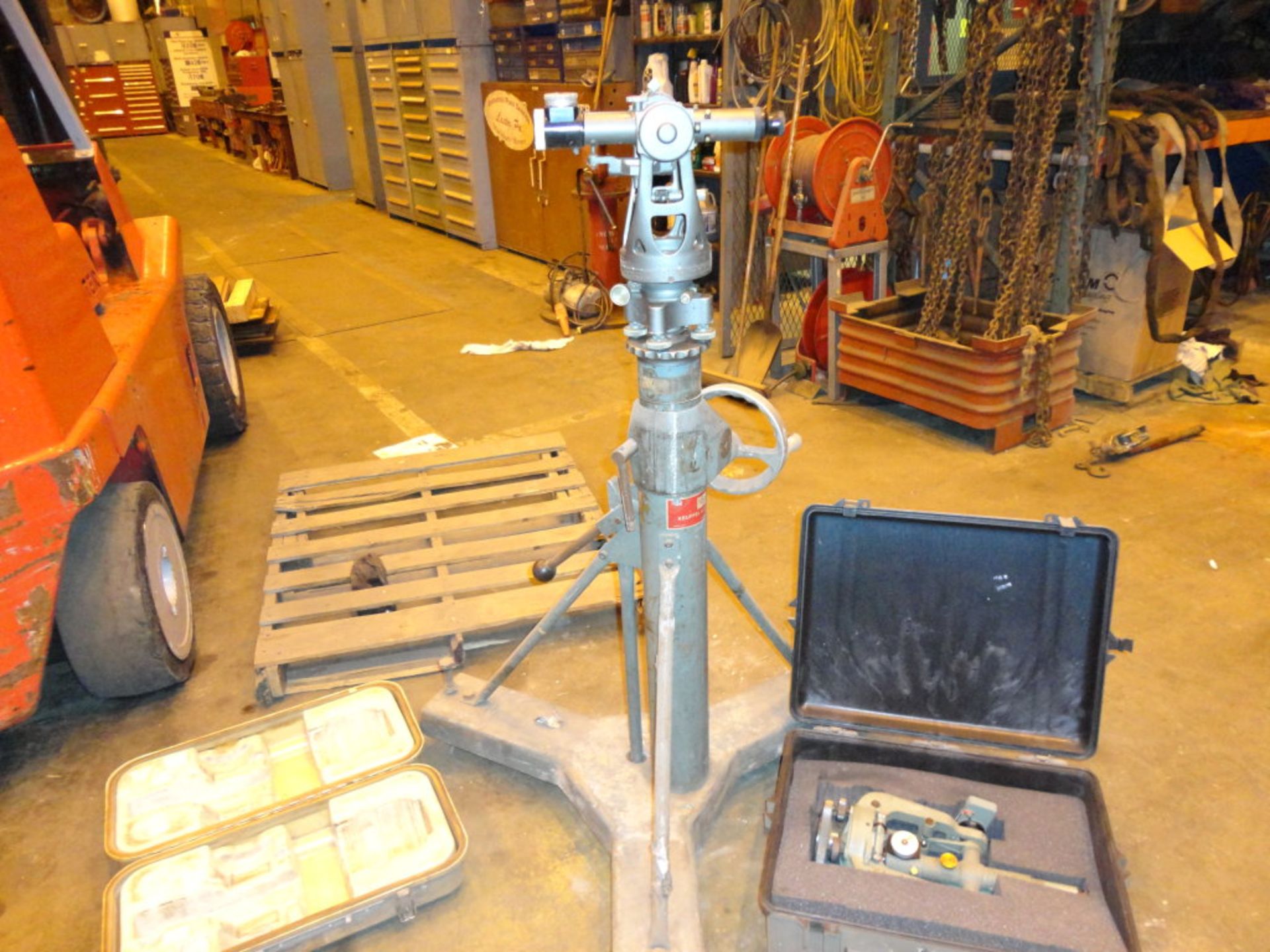 1. Keuffel & Esser Jig Transit Stand - with adjustable height 2 ...
