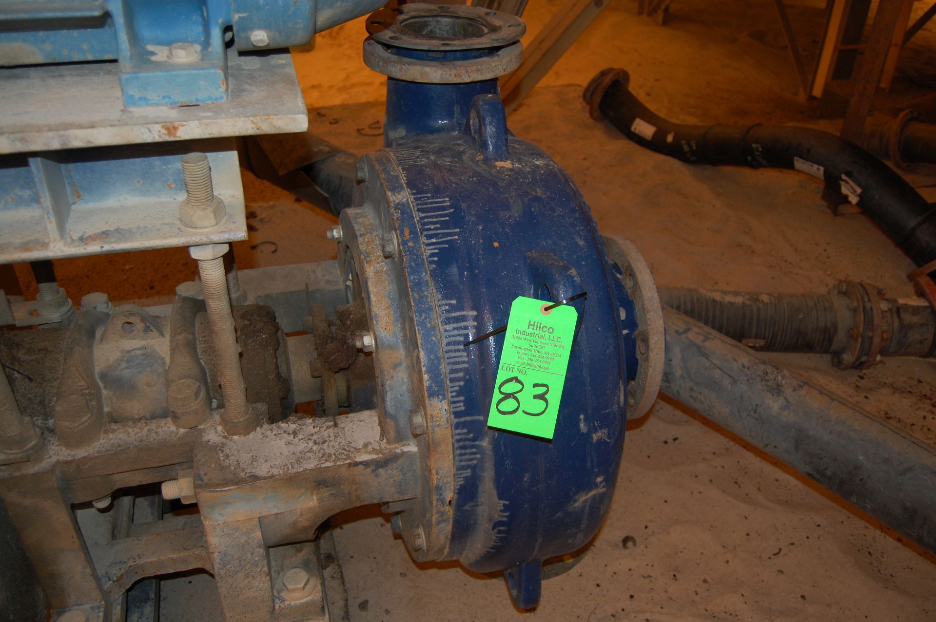 Krebs Model MM200-R42 Mill Max Centrifugal 8x6 Pump; Serial Number ...