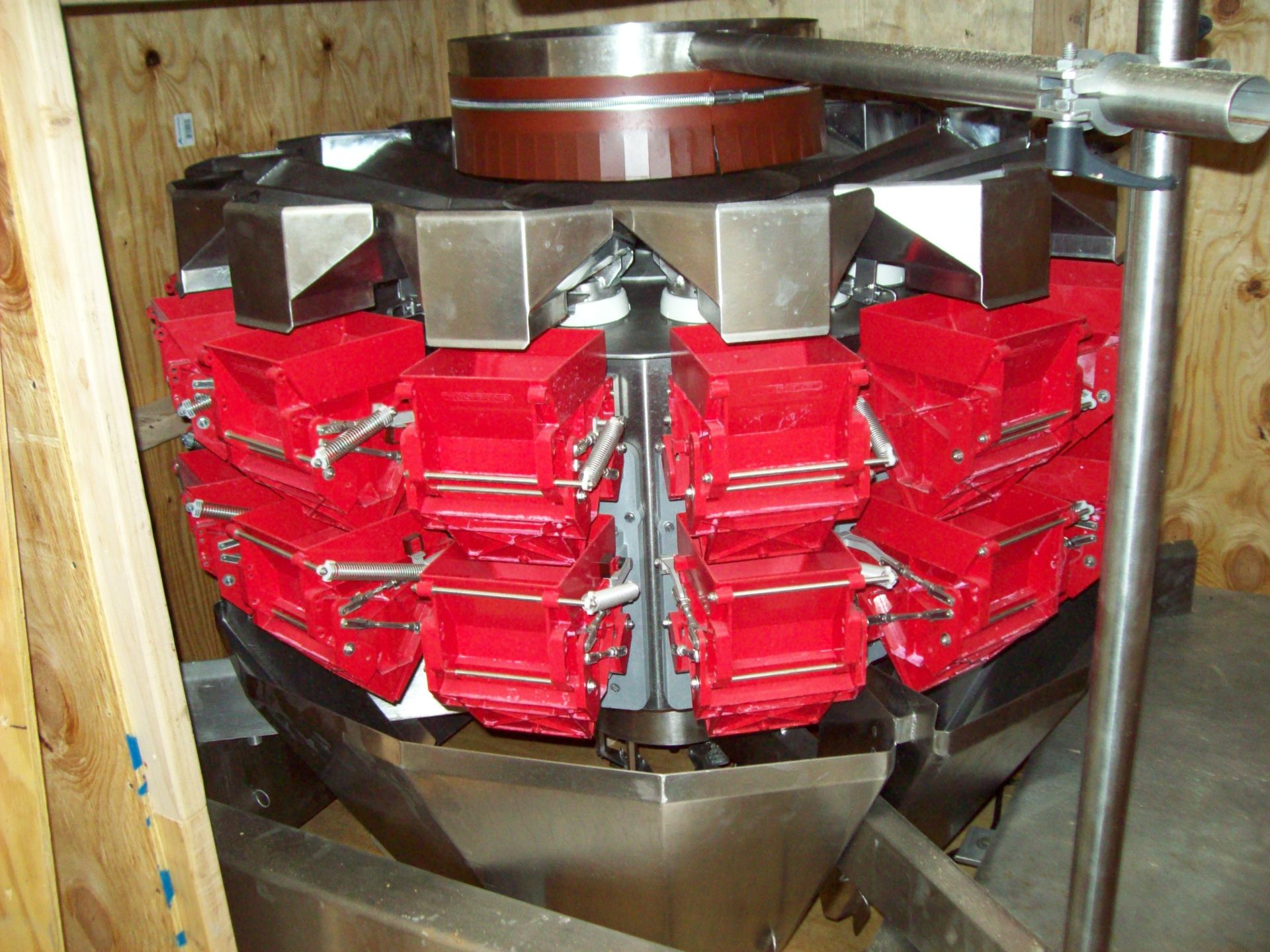 2008 Multipond 14-Bucket Rotary Scale S/S Scale System, Type MP1412-FFC ...