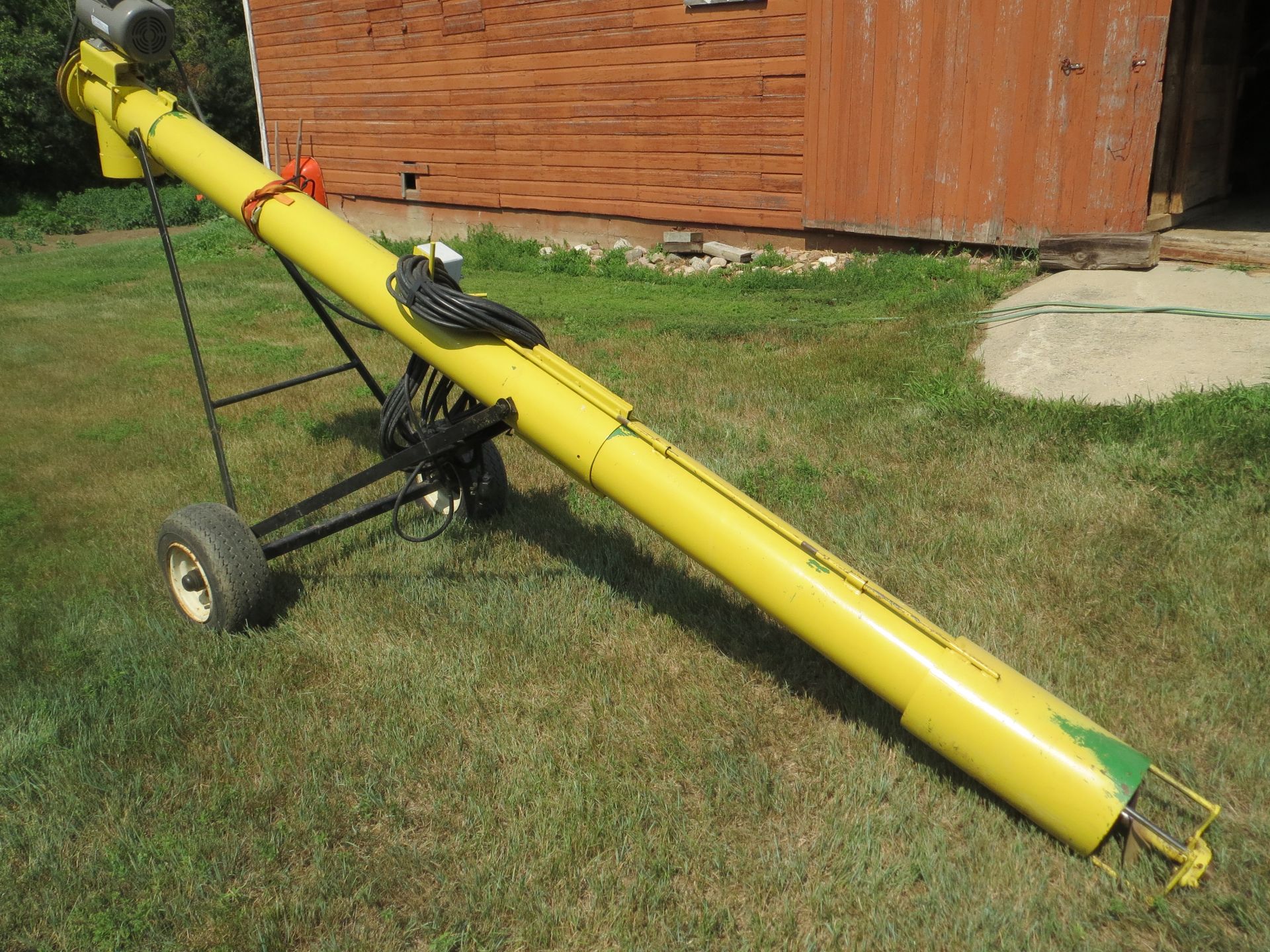 GRAHAM G3 SEED TREATER & 12 FT AUGER & ELEC MOTOR