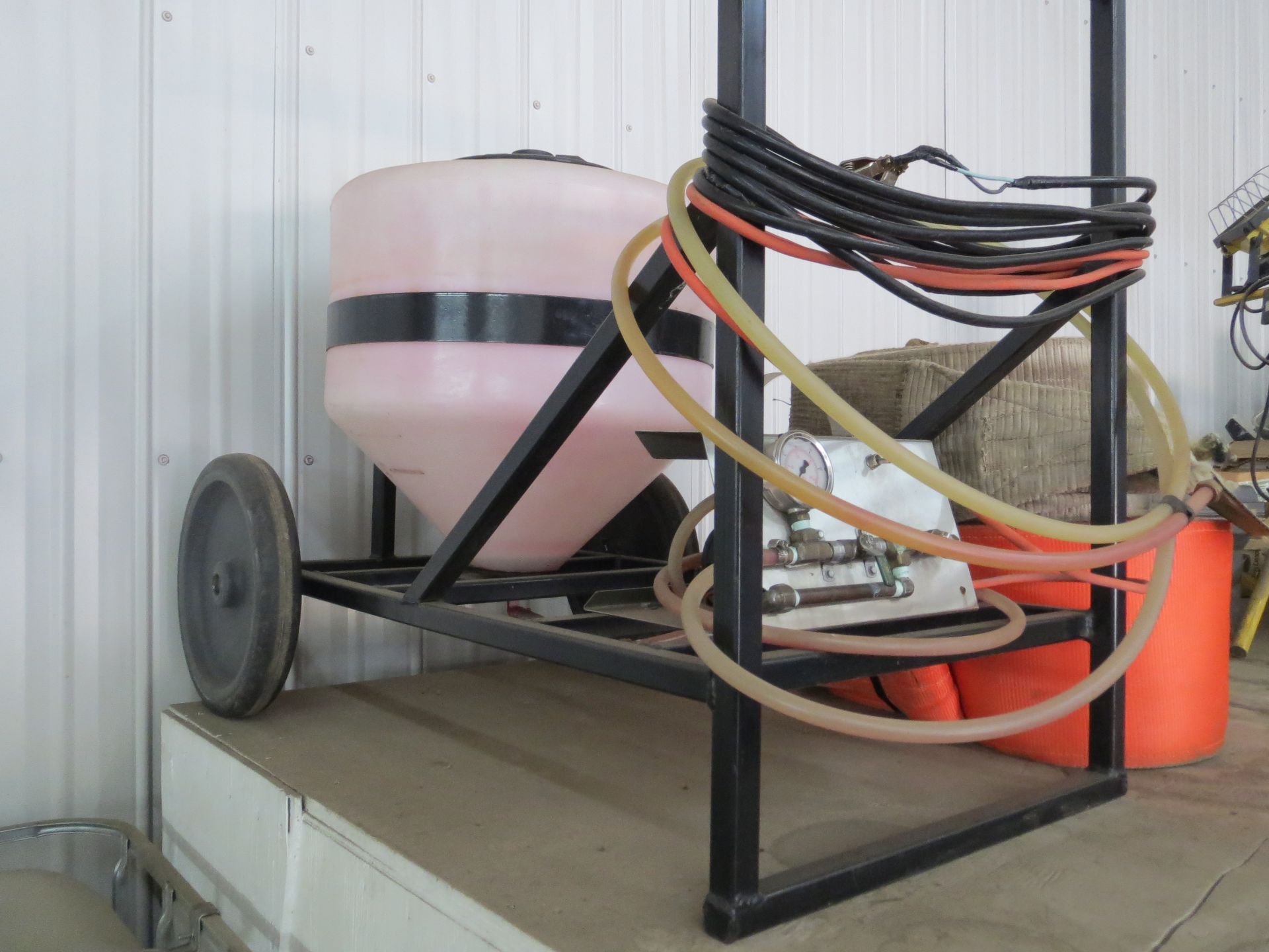 GRAHAM G3 SEED TREATER & 12 FT AUGER & ELEC MOTOR