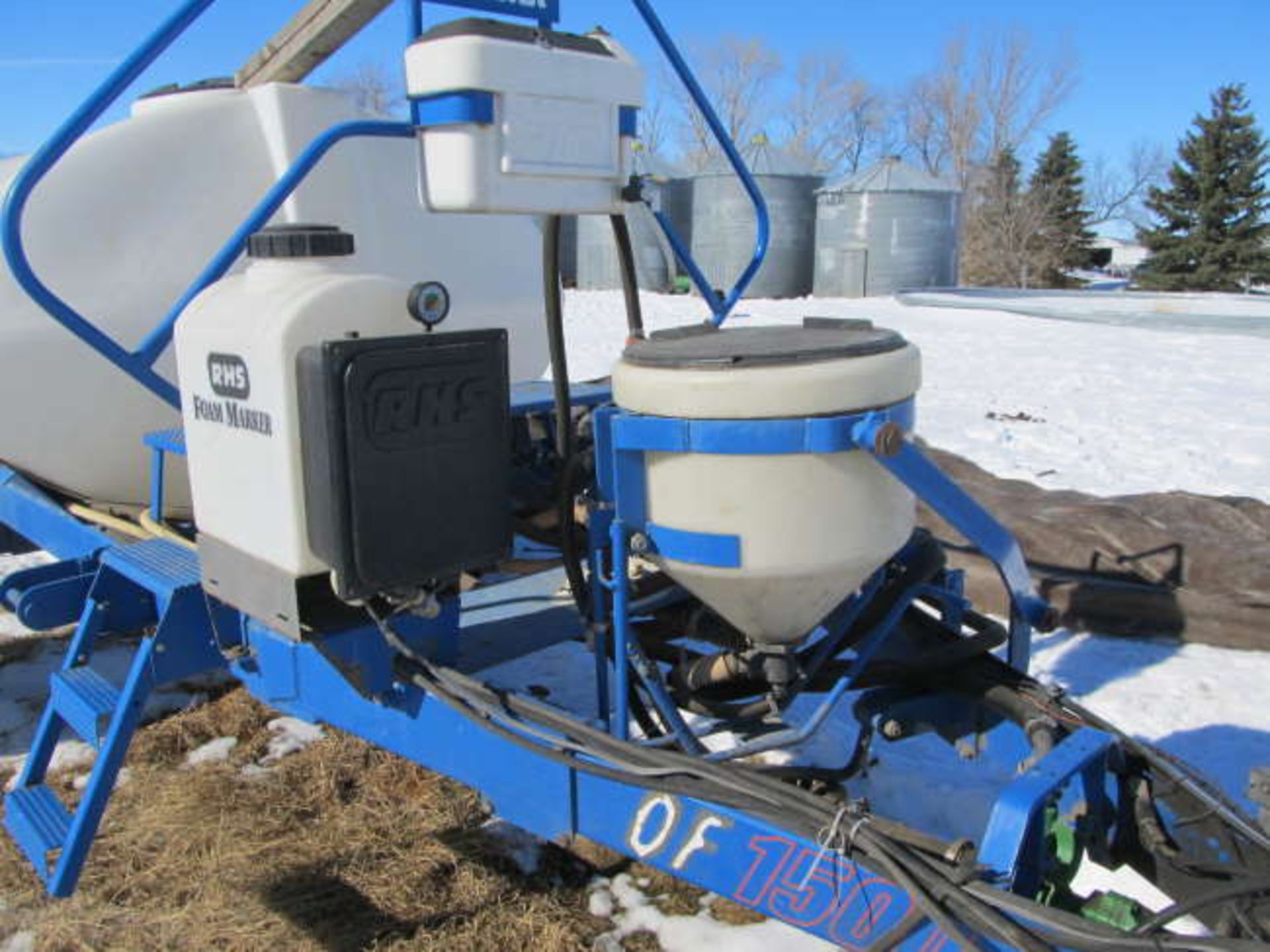 BRANDT QF1500 PT SPRAYER; 90 Feet, Hydraulic Pump, Chem Mixer, Foam Marker