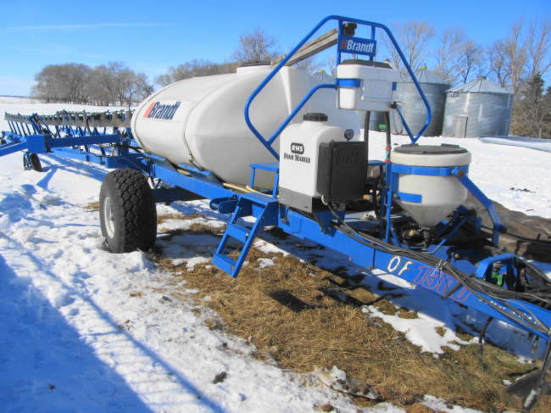 BRANDT QF1500 PT SPRAYER; 90 Feet, Hydraulic Pump, Chem Mixer, Foam Marker
