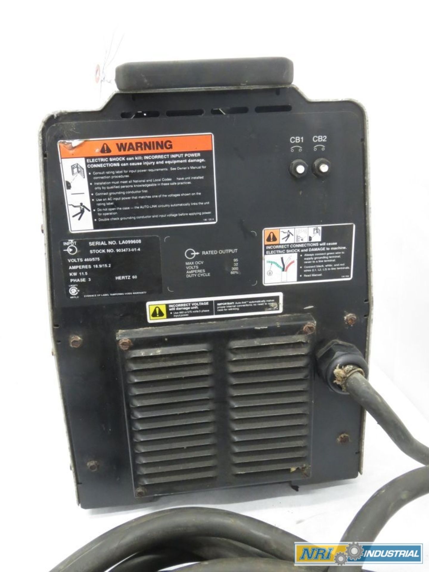 RED-D-ARC EX300 CONTRACTOR INVERTER MULTIPROCESS 460/575V-AC 11.5KW 3PH ...