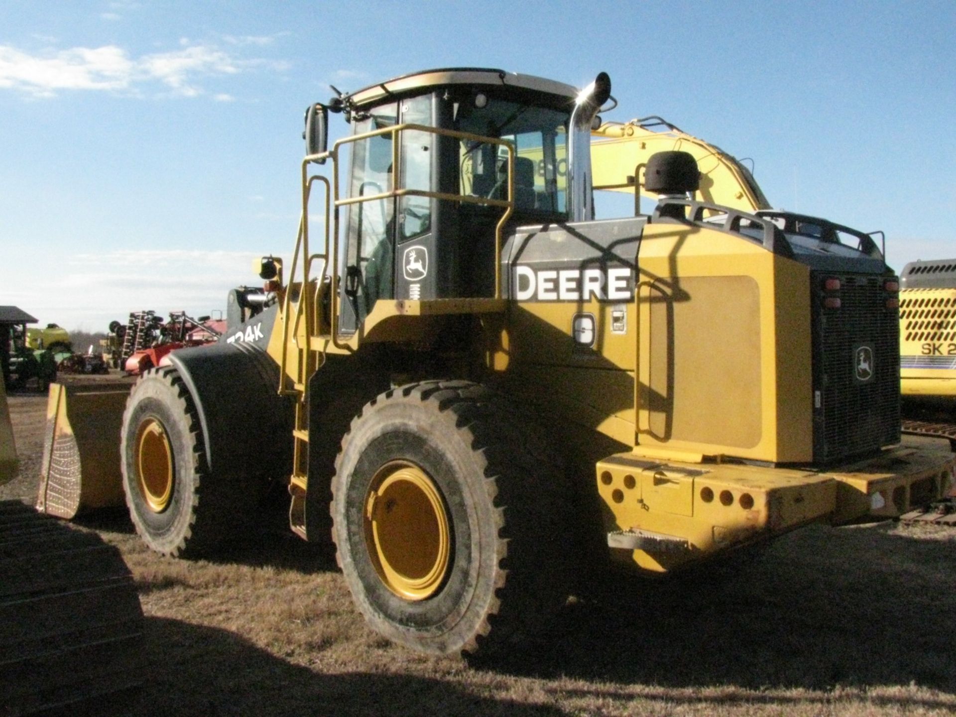John Deere 724K Rubber Tire loader 9,951 hrs, Sr# DW724KX624806