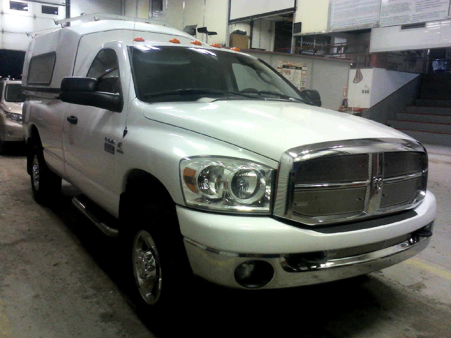 2008 DODGE RAM 2500 REG. CAB 6.7L L6 OHV 24V TURBO DIESEL 6-SPD ...