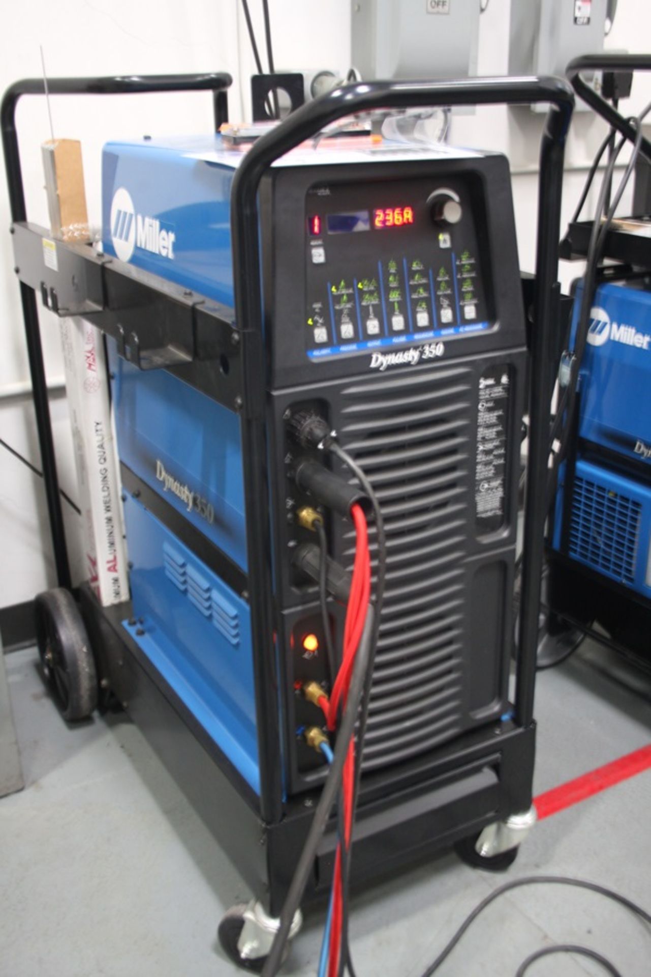 Miller Dynasty 350 Tig Welder - complete package with whip and built in ...