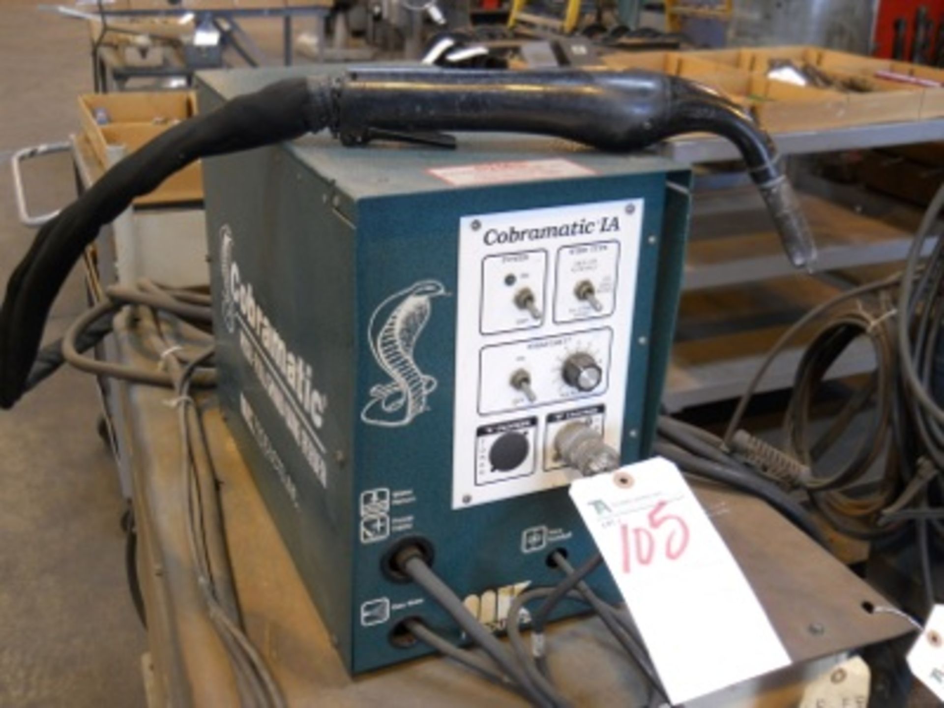 Cobramatic IA Push/Pull GMAW Wire Feeder mod. 150-003; S/N 34244