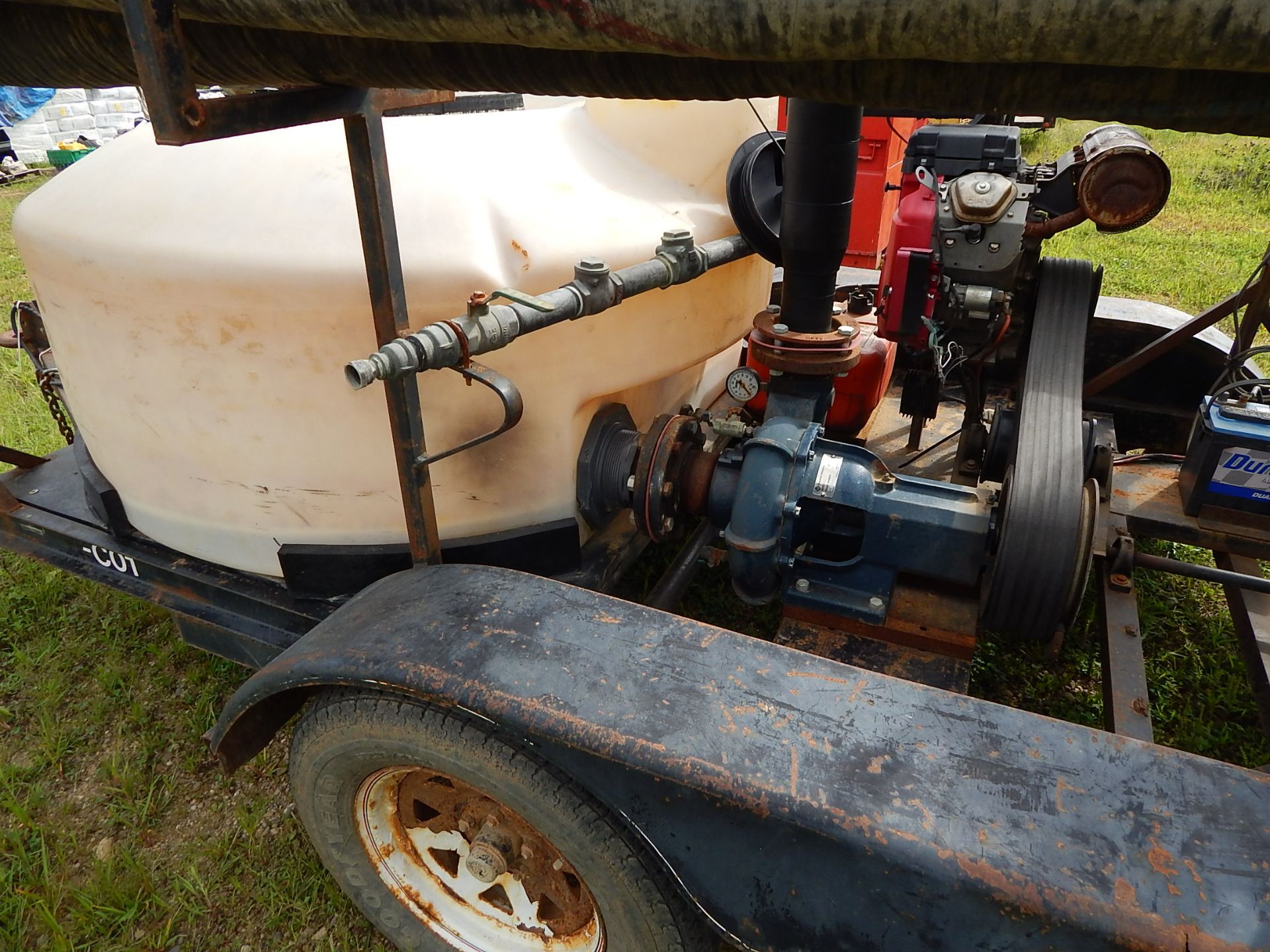 Geothermal Flush cart with Honda GX-670 Gas Engine, Poly Tank, Hoses ...