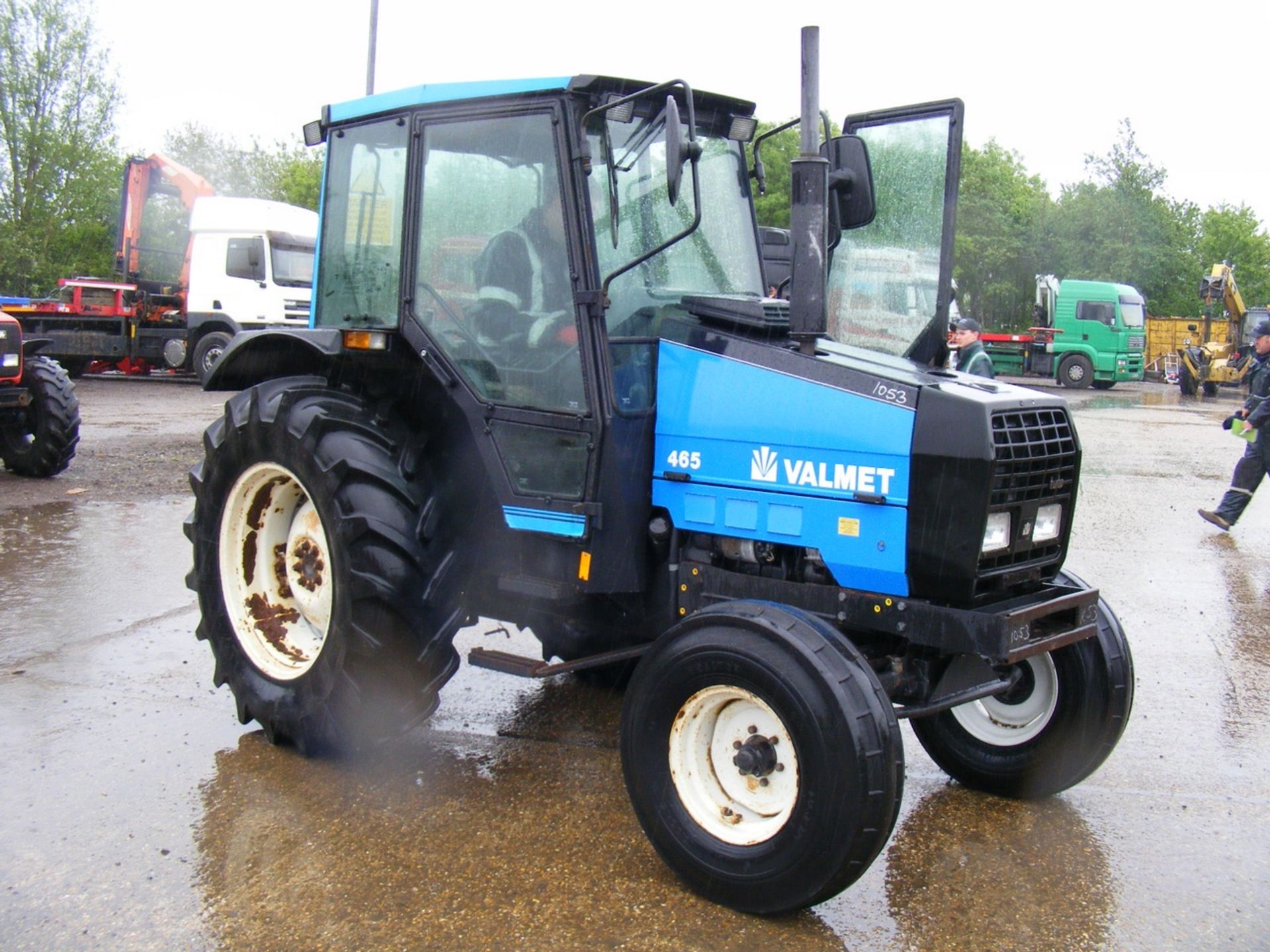 Valmet 465 2wd Tractor. M Reg