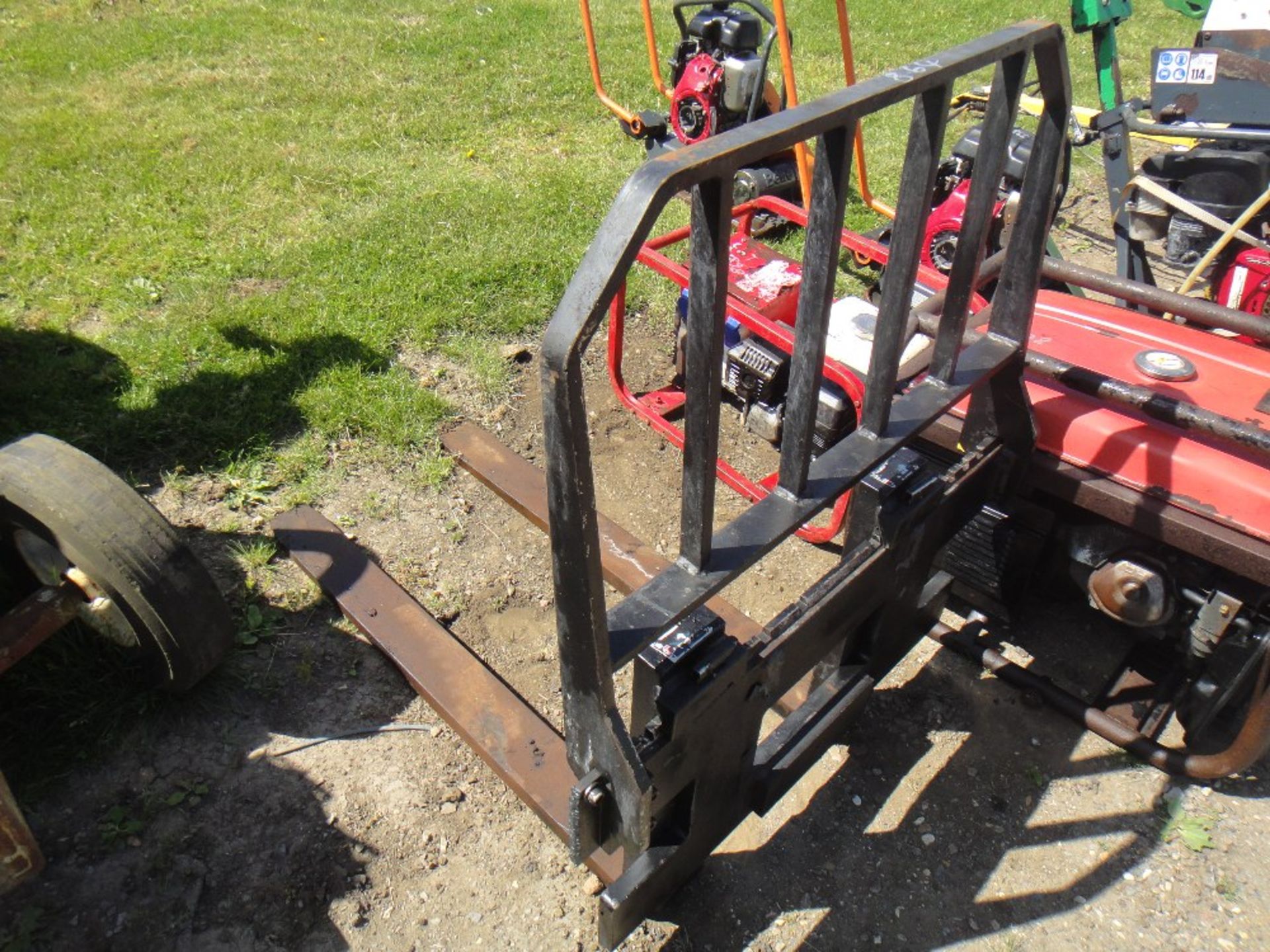 Forklift Tines & Back Plate