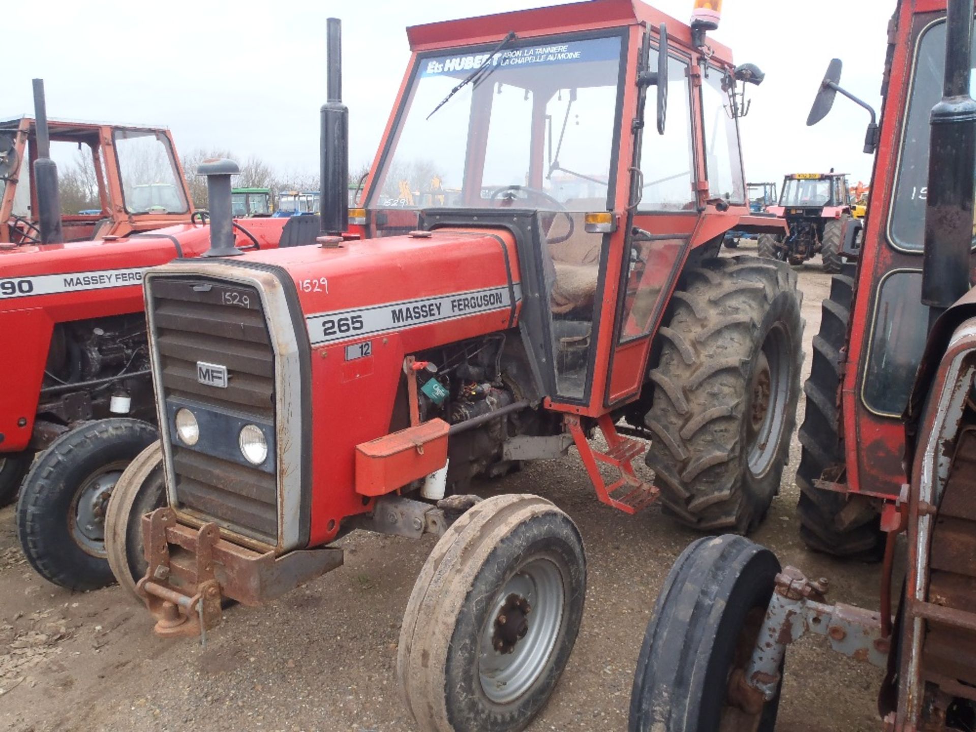 Massey Ferguson 265 Tractor with sankey cab - V5 will be supplied