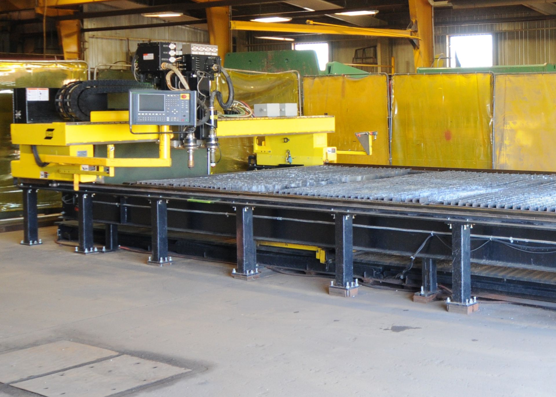 ESAB (2005) SABRE SXE 3000 VISPC CNC 3 AXIS GANTRY TYPE PLASMA CUTTING ...
