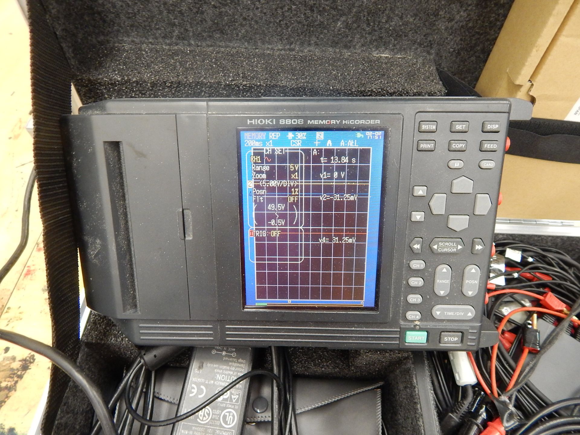 HIOKI 8808 DIGITAL MEMORY RECORDER SET