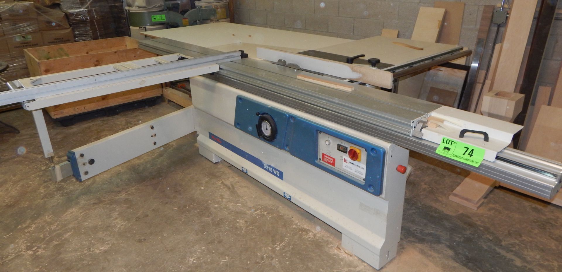 SCM MINI MAX S315WS SLIDING TABLE SAW S/N: KK072569 (CI)