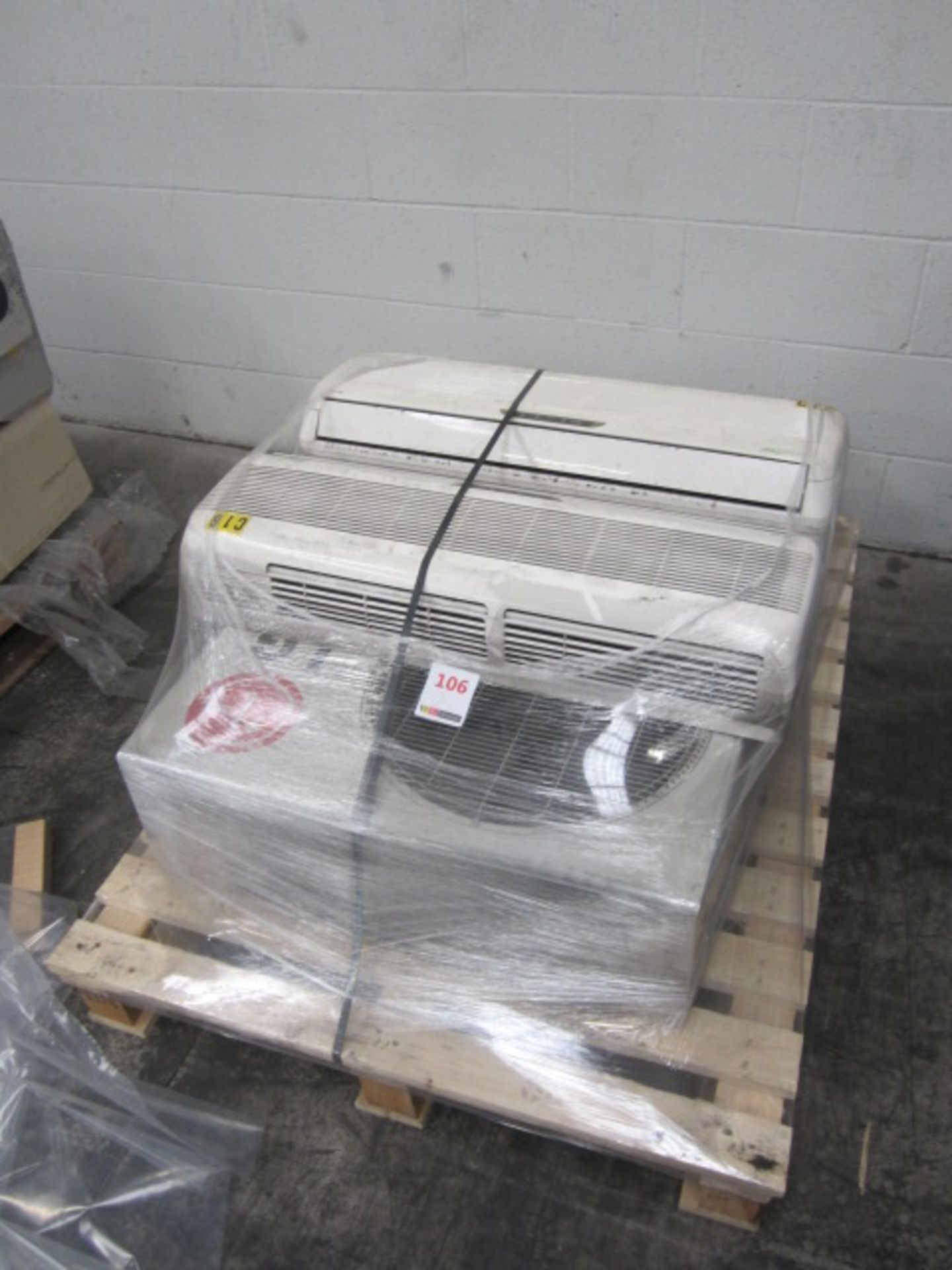 2 LG Jet Cool green air conditioning units, model S12C with chillers ...