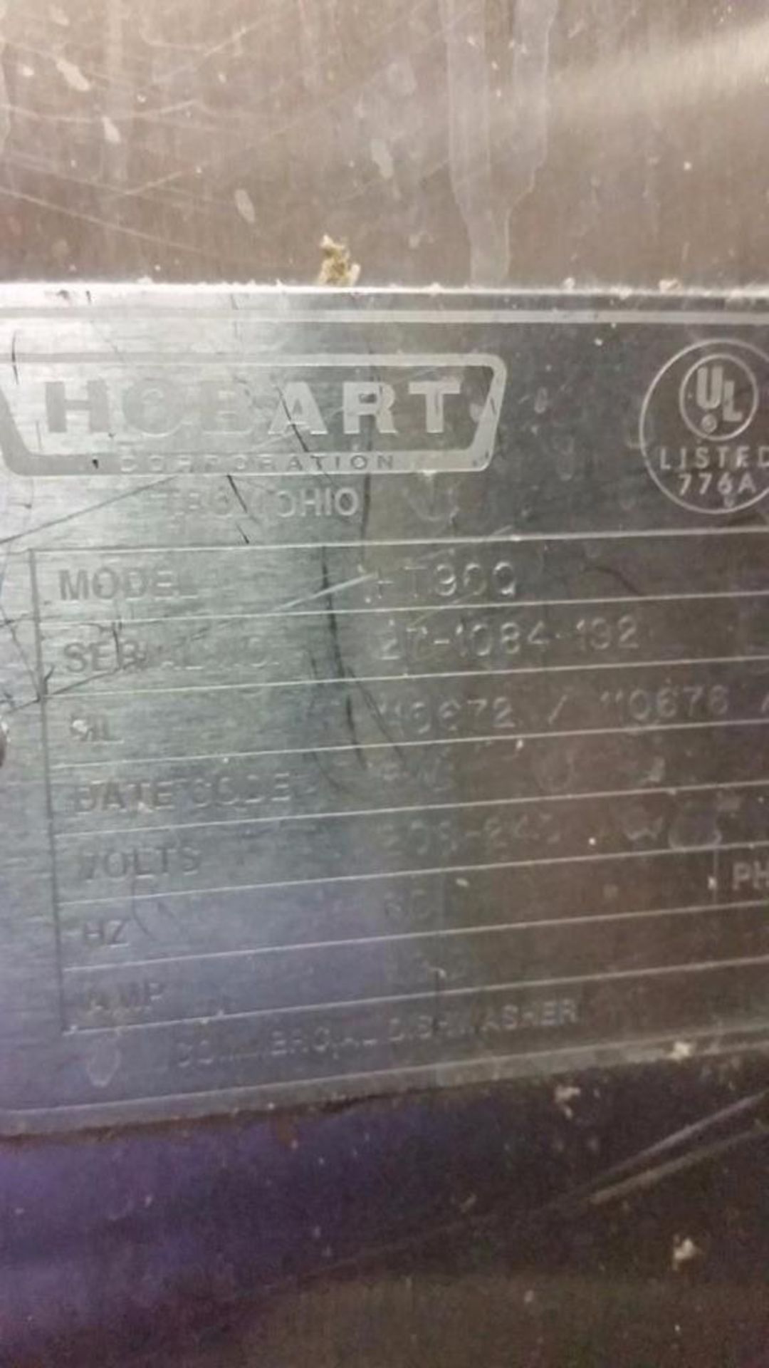 Hobart Machine Model FT900