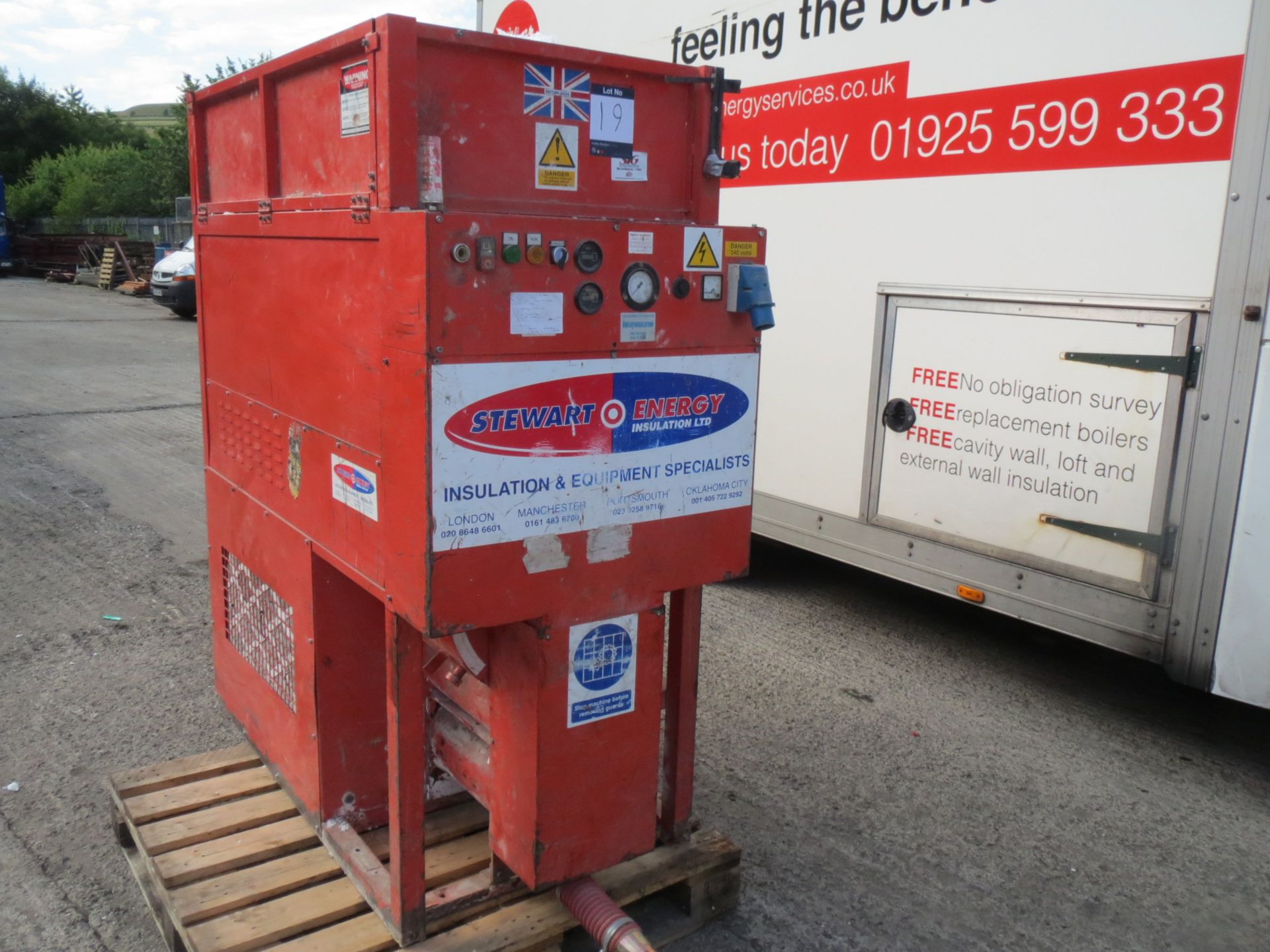 Stewart Energy FibreMaster FM500 MK3 240v insulation processing machine ...
