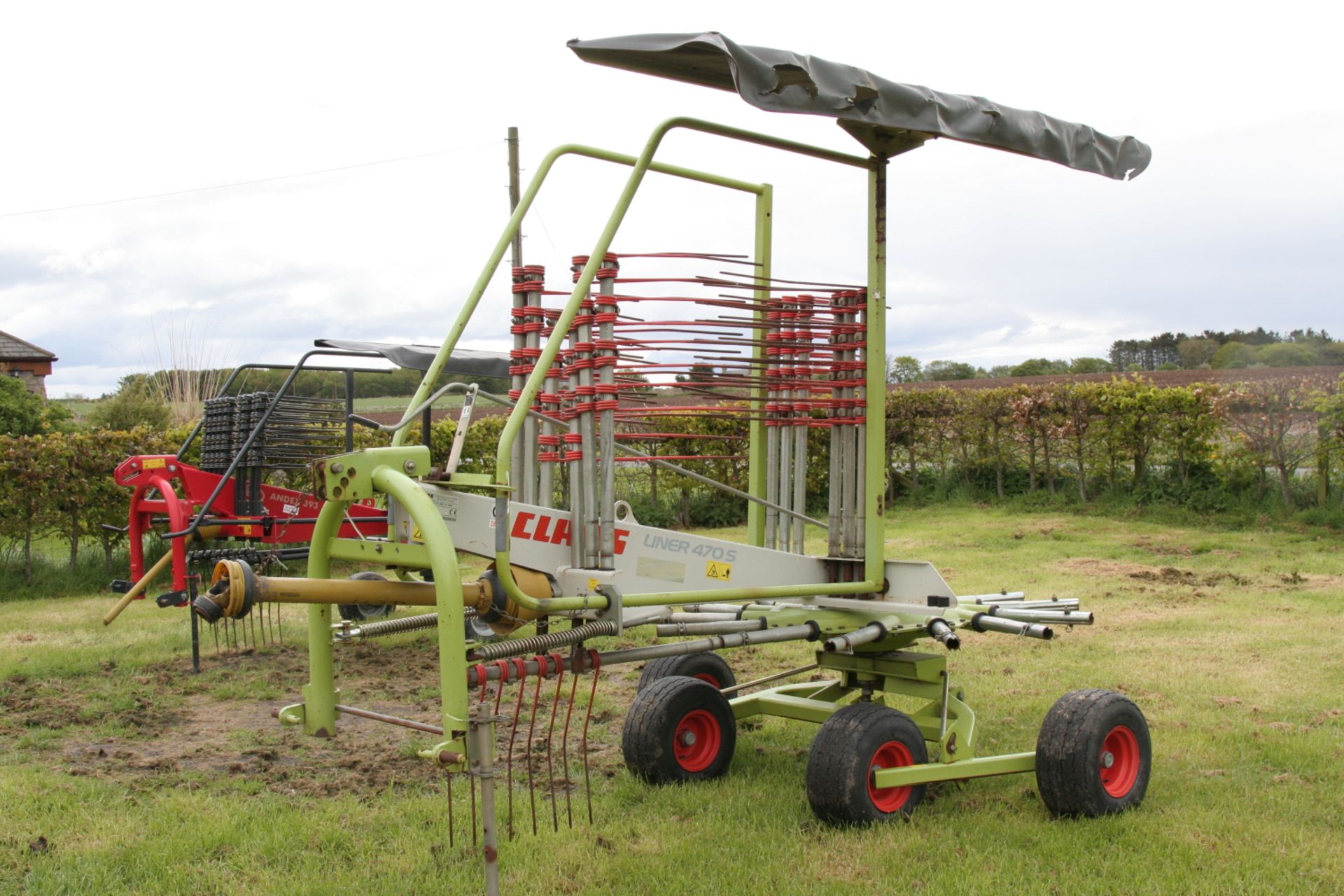 Sale Item: Claas Liner 470S Single Rotor Rake, Vat Status: Plus Vat ...