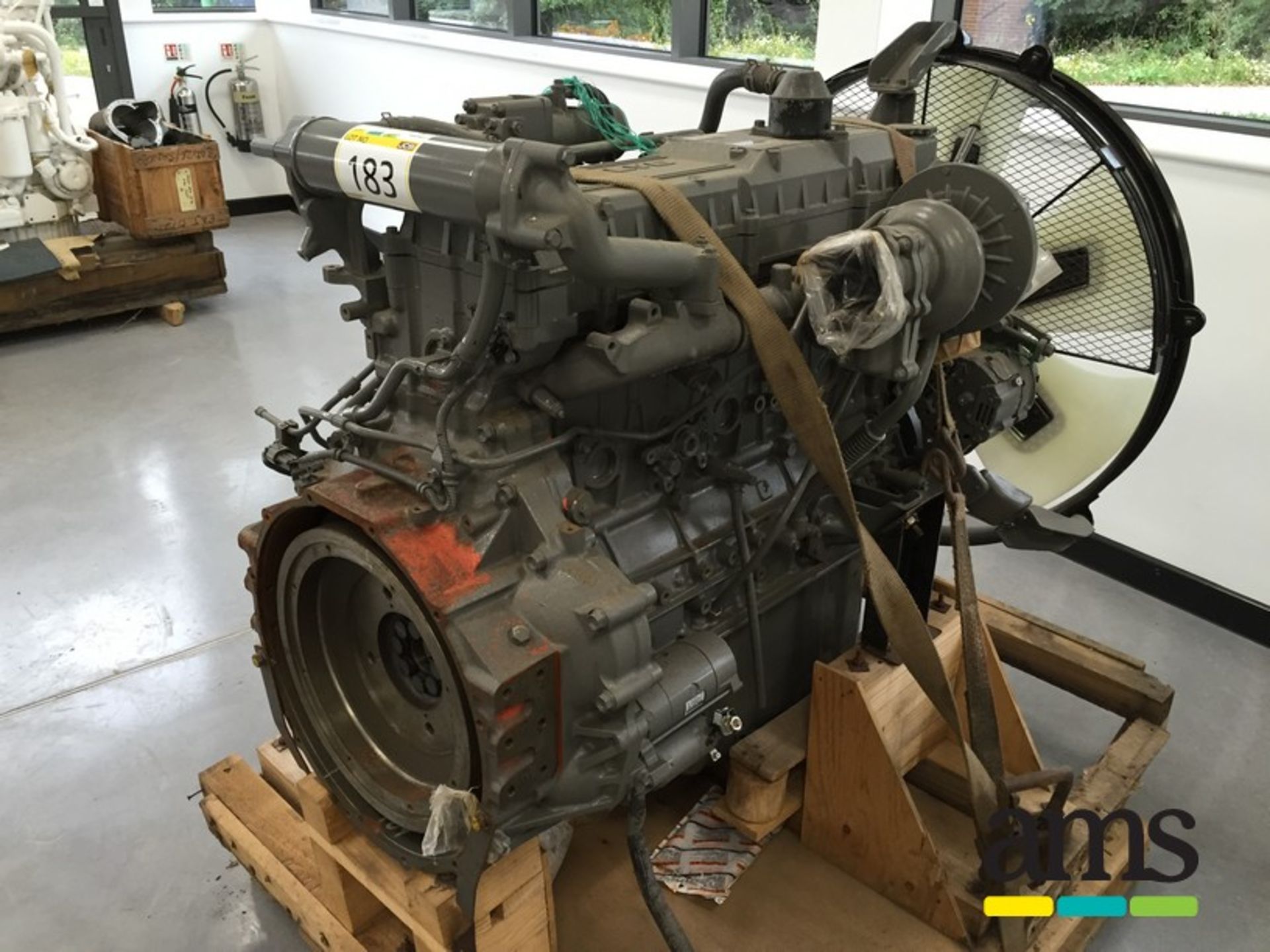 Isuzu 6 Cylinder 24 Valve Engine, 284HP, Serial No. 510118