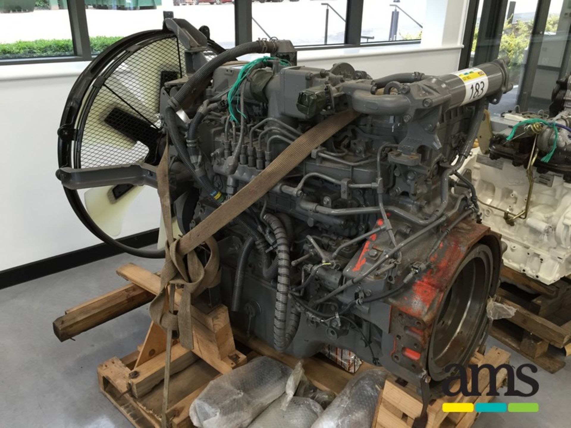 Isuzu 6 Cylinder 24 Valve Engine, 284HP, Serial No. 510118