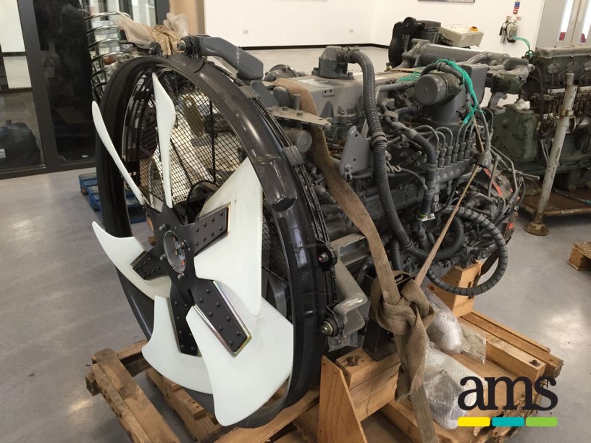Isuzu 6 Cylinder 24 Valve Engine, 284HP, Serial No. 510118