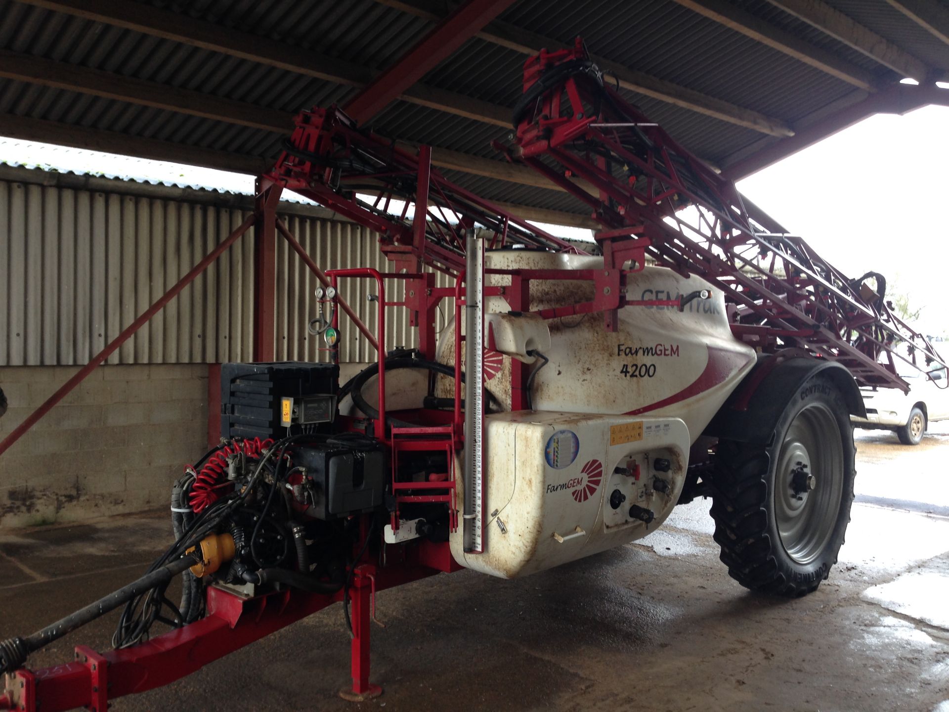 Farm Gem track 4200 24m Trailed Sprayer. Fast fill pump Steering axle ...