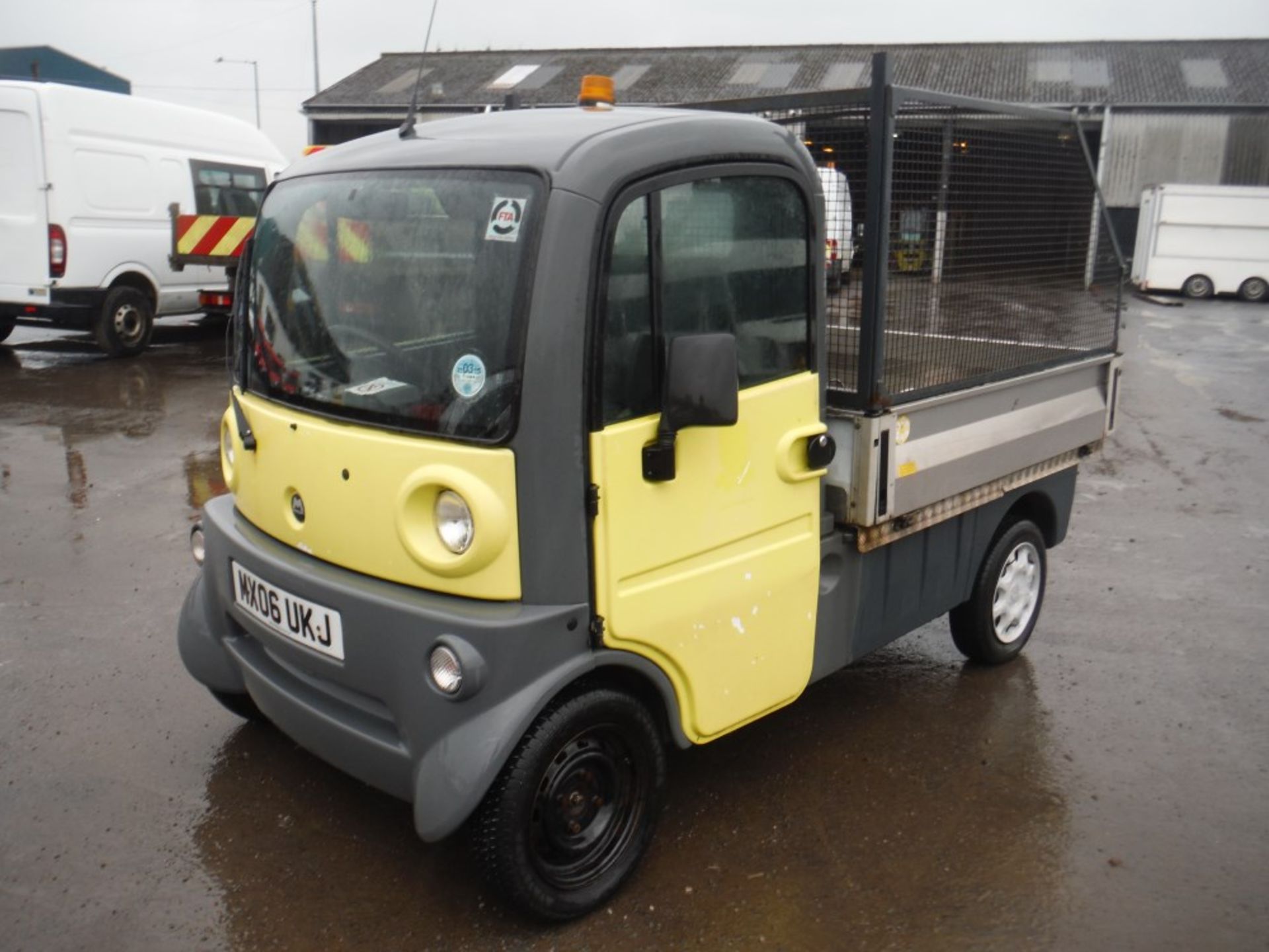 06 reg AIXAM MEGA 500L DIESEL TRUCK, 1ST REG 04/06, 22195M WARRANTED ...