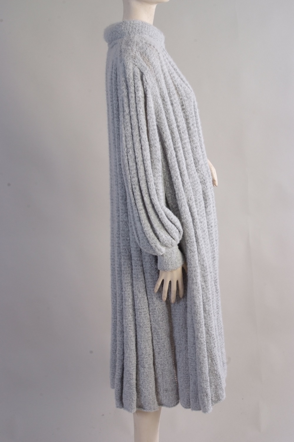 A 1970's Mary Farrin Knitwear Wool Coat. A wonderful display of the ...