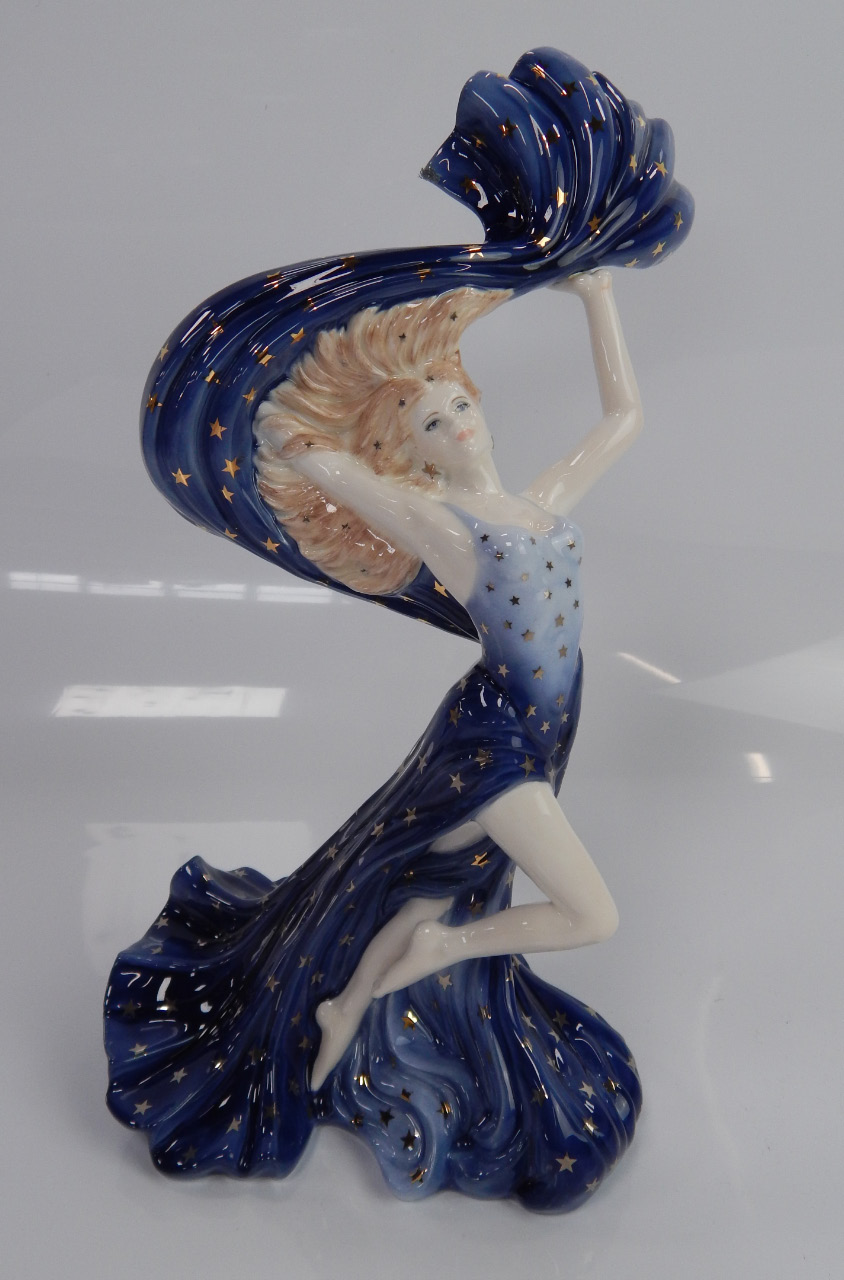 A Wedgwood Galaxy Collection Star Scatterer Figure No 516 32cm High