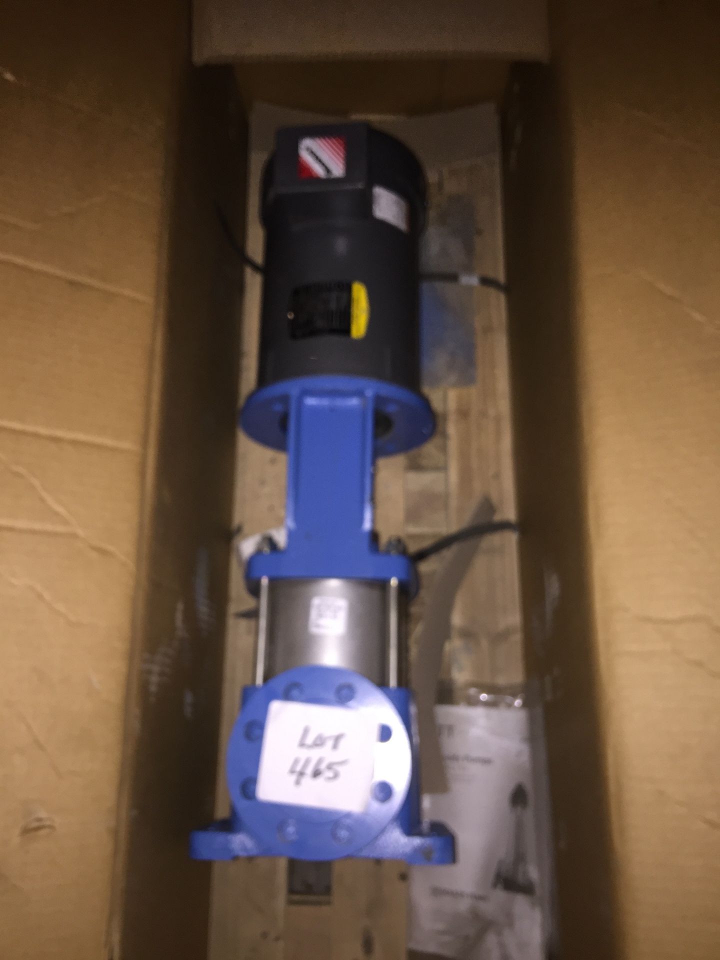 Xylem Goulds 5 HP 2 Stage ESV Series Vertical Multi-Stage Water Pump ...
