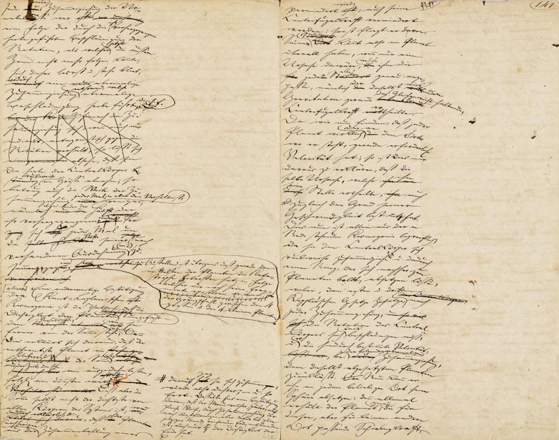 Schopenhauer, Arthur, Philosoph (1788-1860). Eigenhändiges Manuskript ...