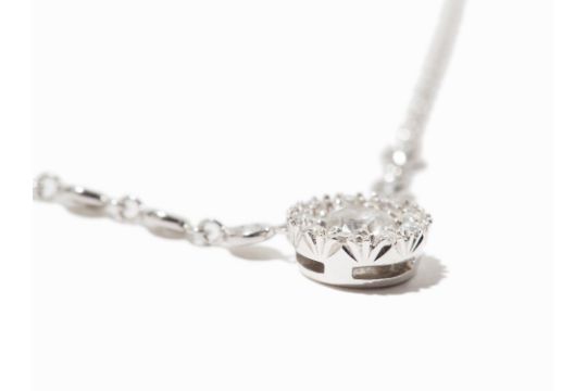 Favero Pendant, 18K White Gold & Diamonds, Italy, c. 2005 18 karat ...