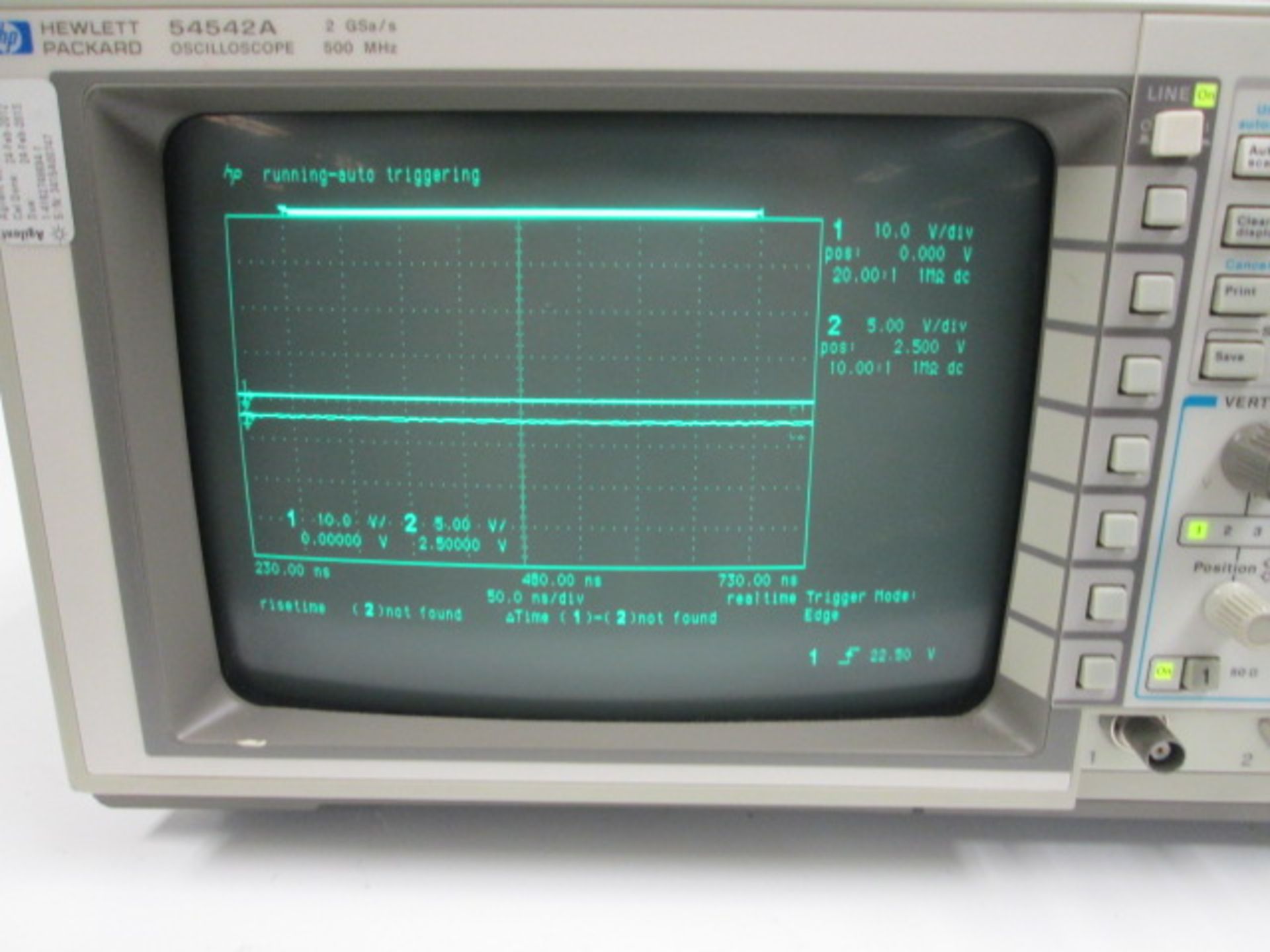 HP 54542A OSCILLOSCOPE