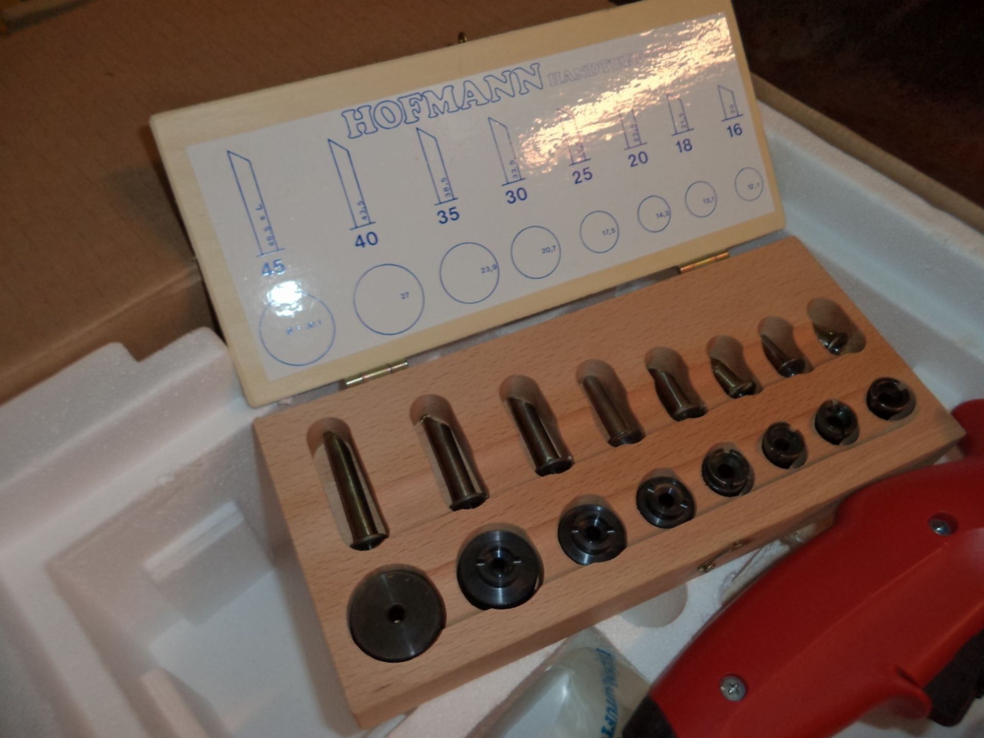 Hofmann hand tufting machine/tufting gun, type VML16/2011, 6mm - 18 mm ...