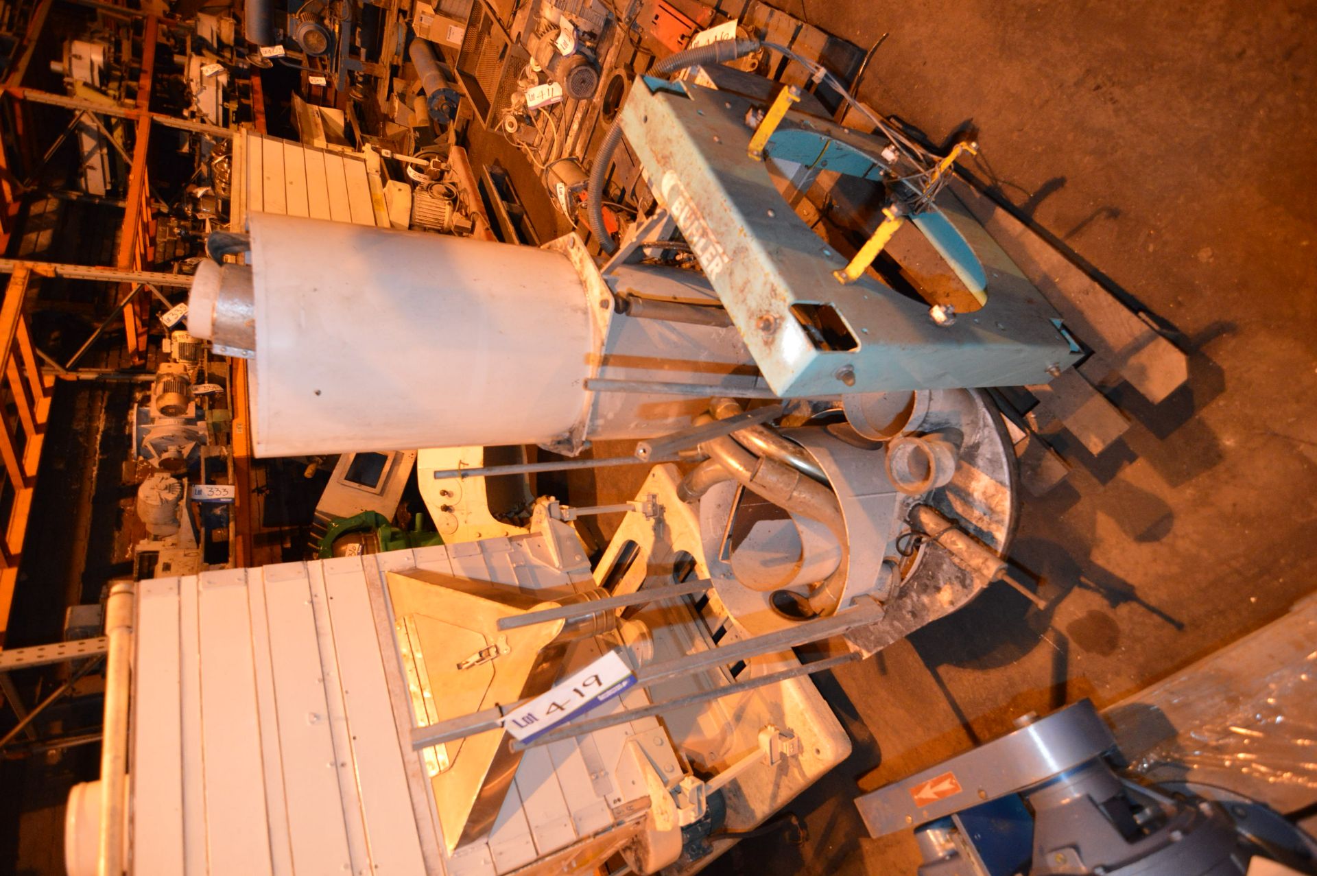 Buhler MWBL MEAF-210/525 423 HOPPER SCALE, serial no. 10’324’827, year ...