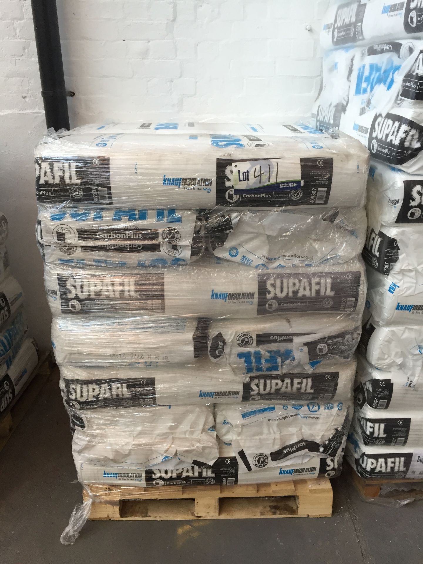 168 Bales of 16kg Knauf Insulation Supafil Carbon Plus Cavity Wall ...