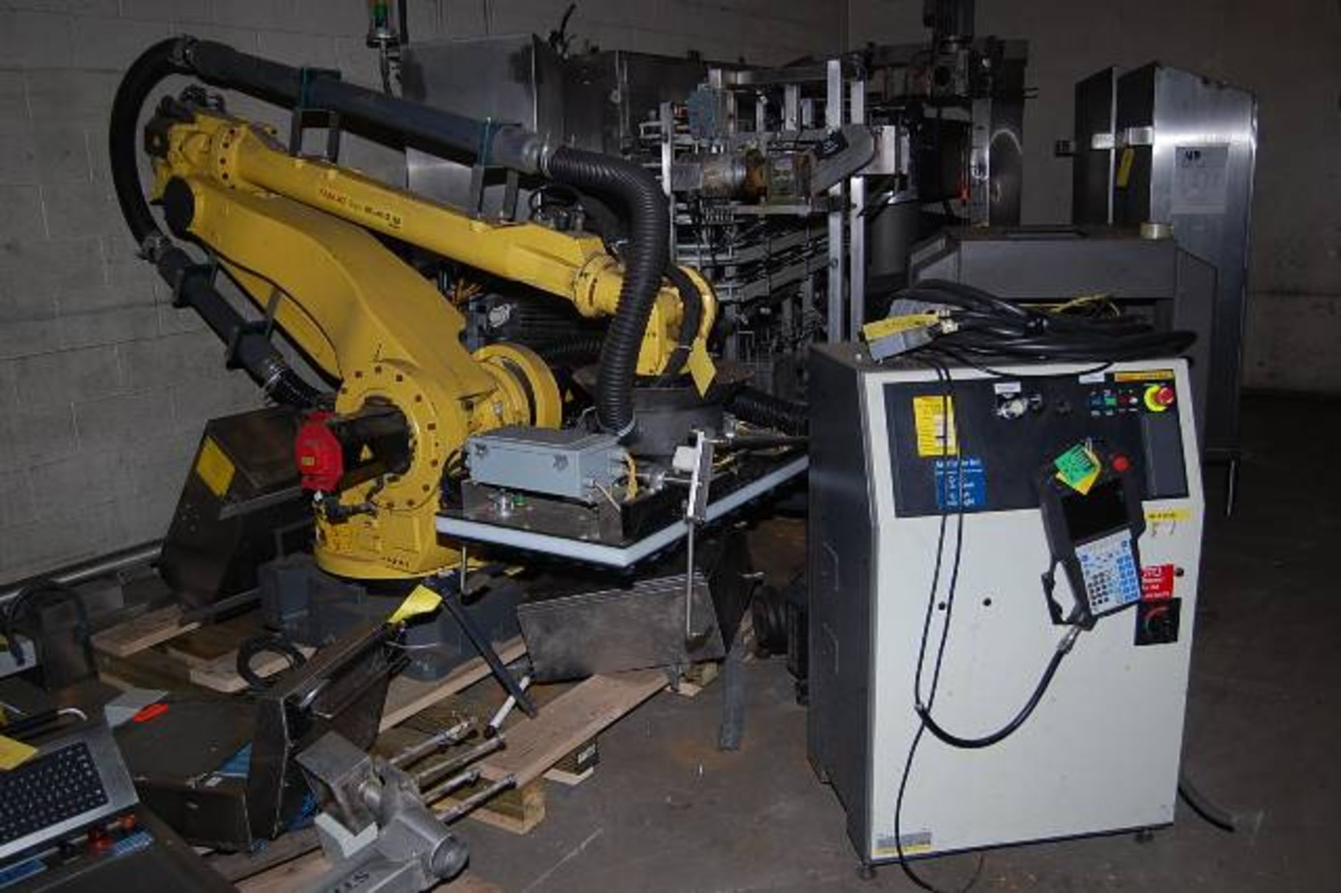 Fanuc Model #M-410IB/140H Robot, Fanuc System R-30IA Controller, Fanuc ...